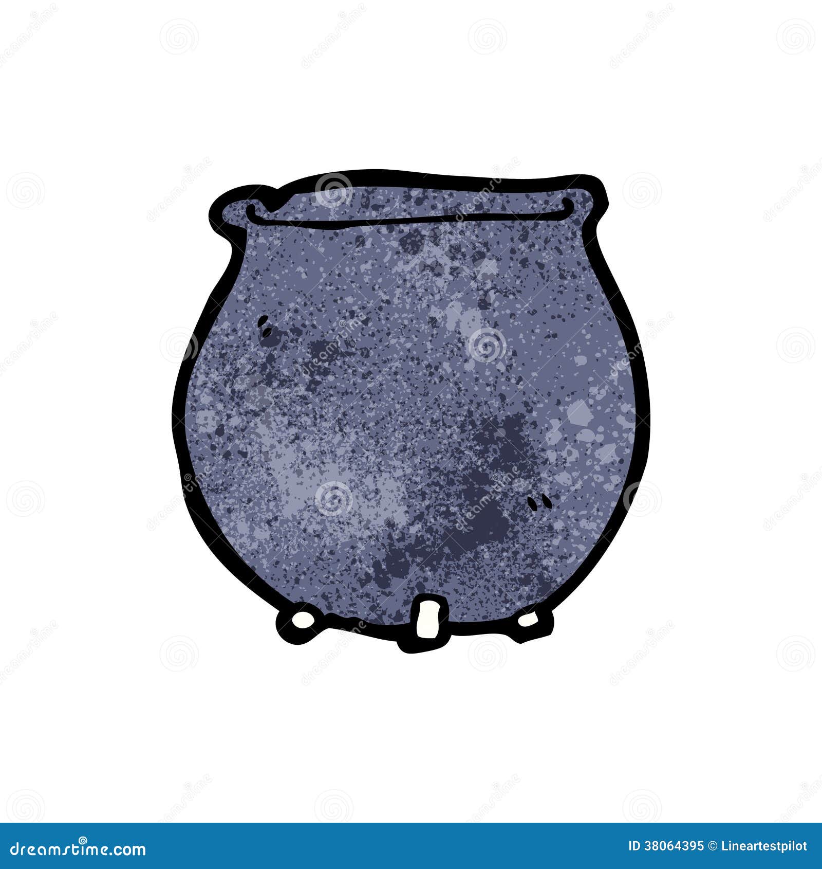 Cartoon magic cauldron stock vector. Illustration of drawing - 38064395