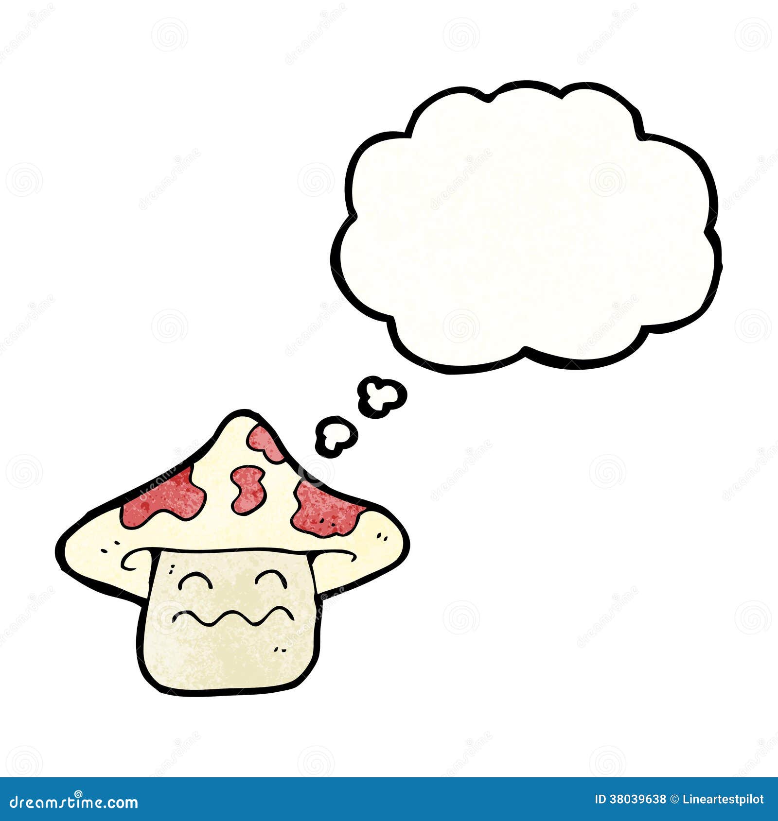 Cartoon Magic Mushroom Character with Thought Bubble Stock Vector ... Cartoon Magic Mushroom Character with Thought Bubble Stock Vector ...
