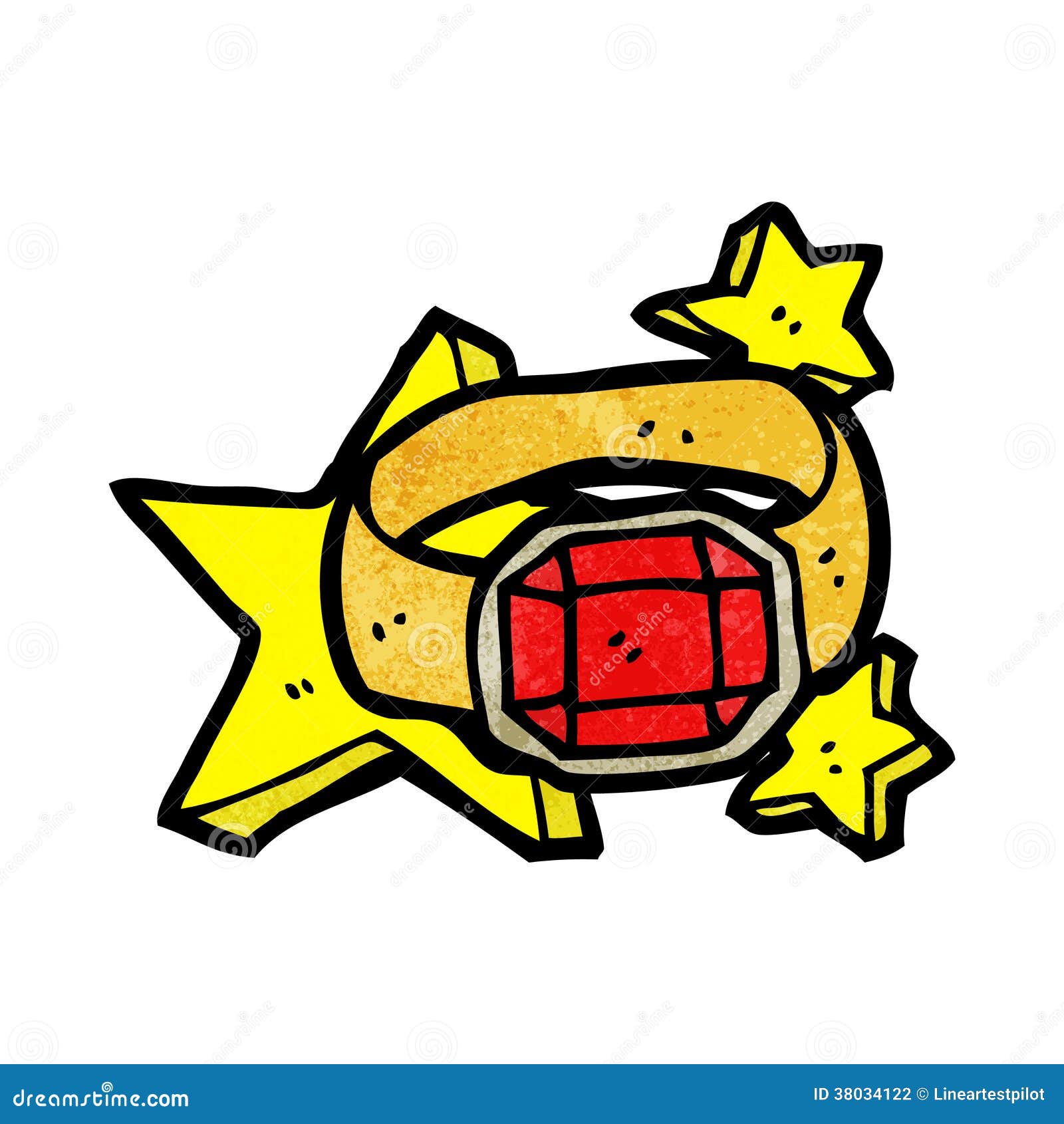 Cartoon magic ring stock vector. Illustration of cartoon - 38034122