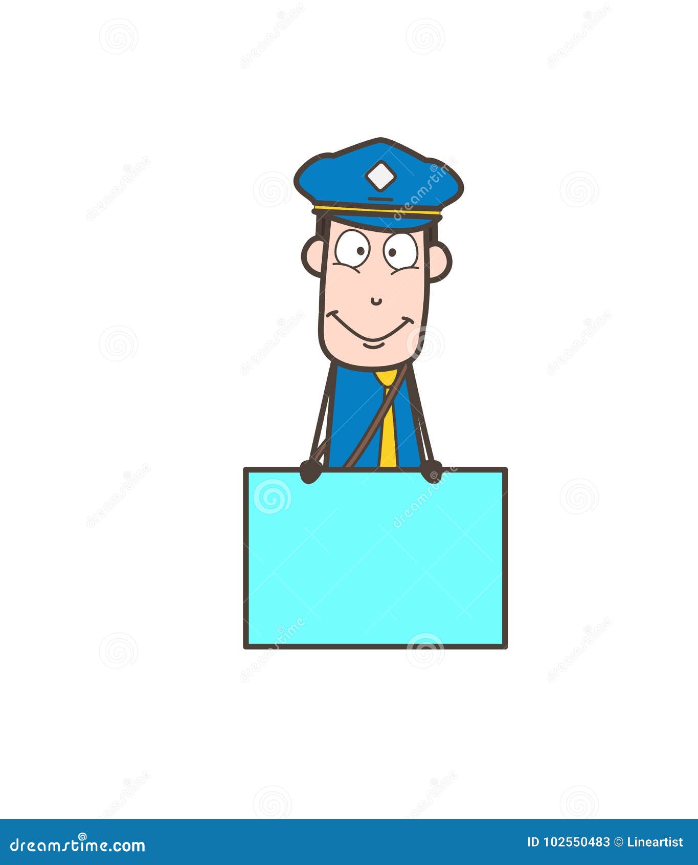 Cartoon Mailman Character Concepts - Collection Of Concepts Vector ...