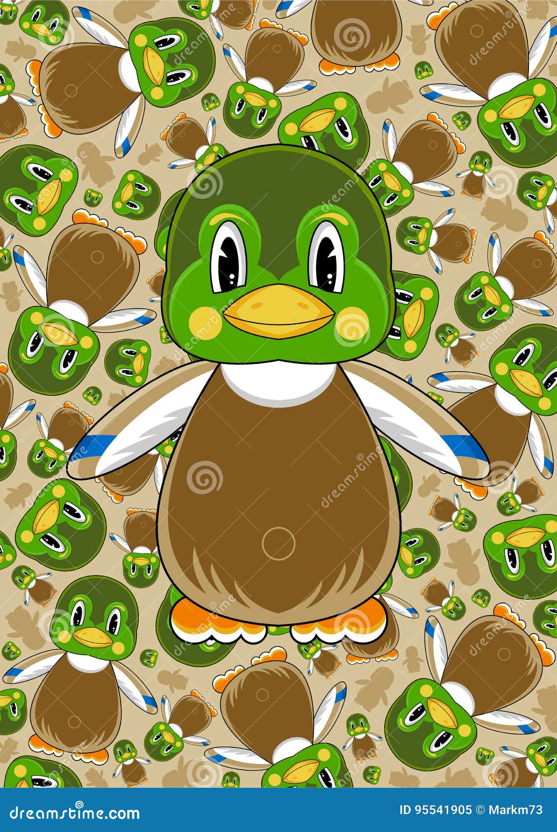 Cartoon Mallard Duck Stock Illustrations – 430 Cartoon Mallard Duck ...