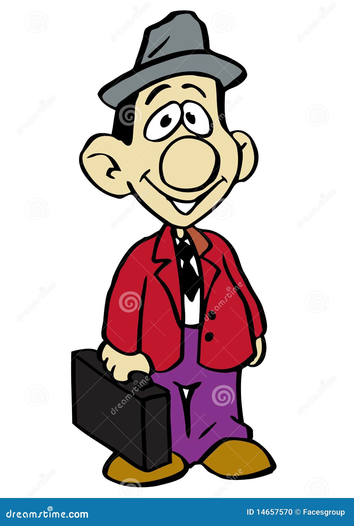 Cartoon man stock vector. Illustration of drawings, black - 14657570