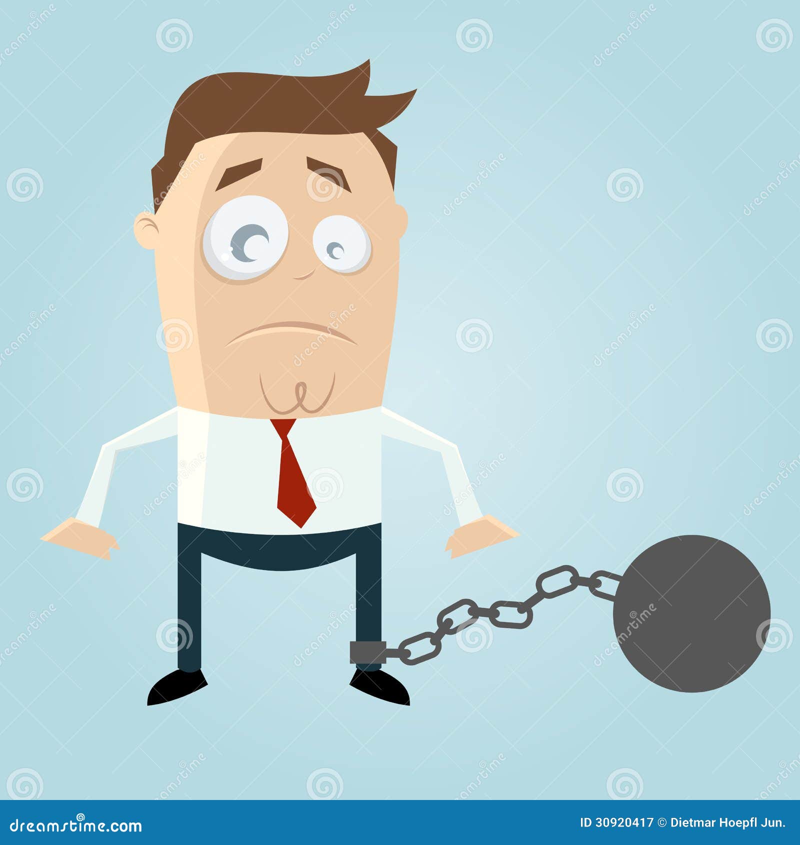 Cartoon Man In Chains | CartoonDealer.com #30920417 Cartoon Man In Chains | CartoonDealer.com #30920417