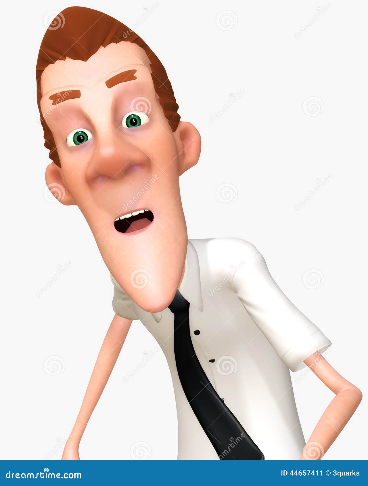 Cartoon Man stock illustration. Illustration of portrait - 44657411