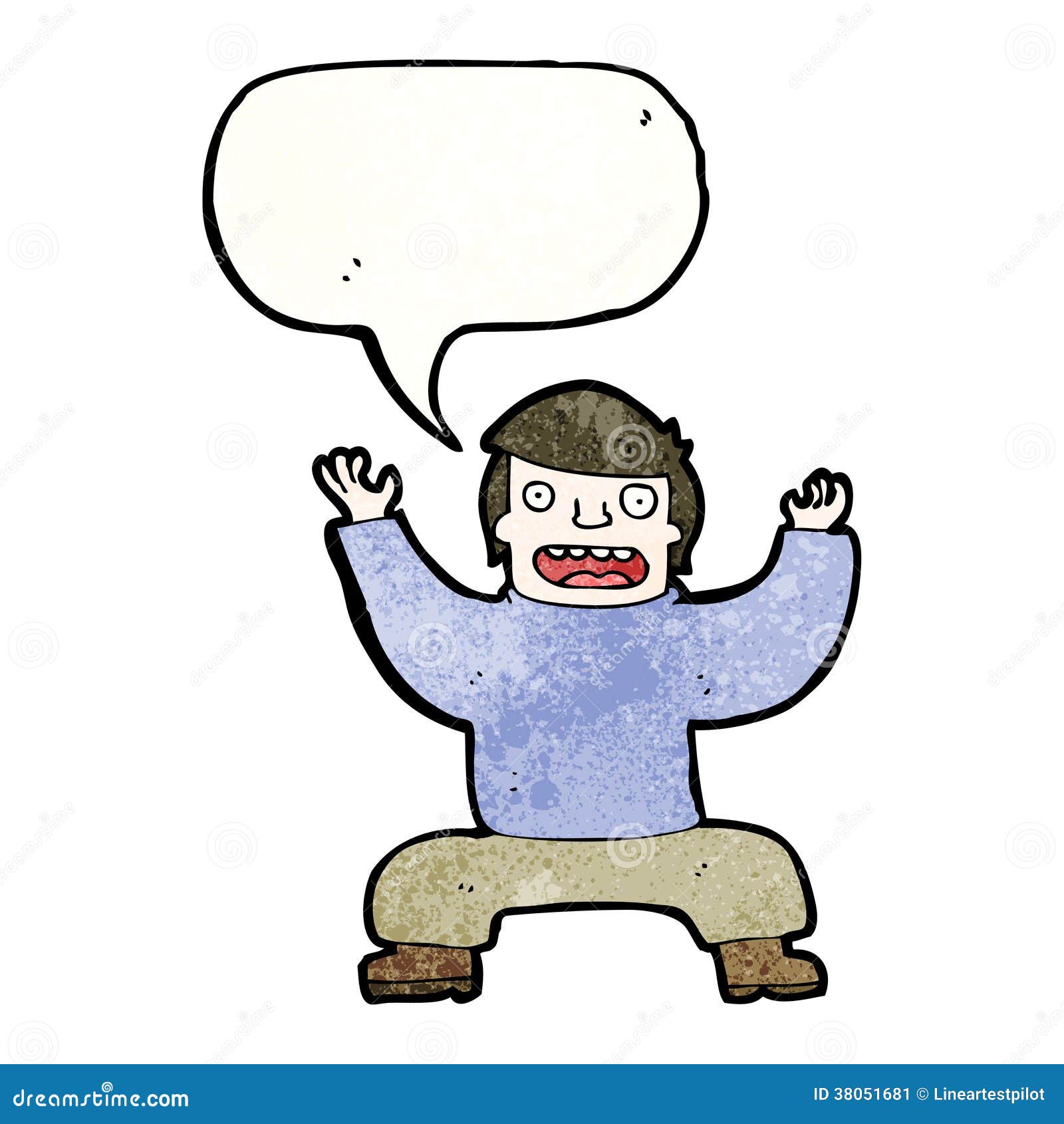 Cartoon man doing squats stock vector. Illustration of doodle - 38051681