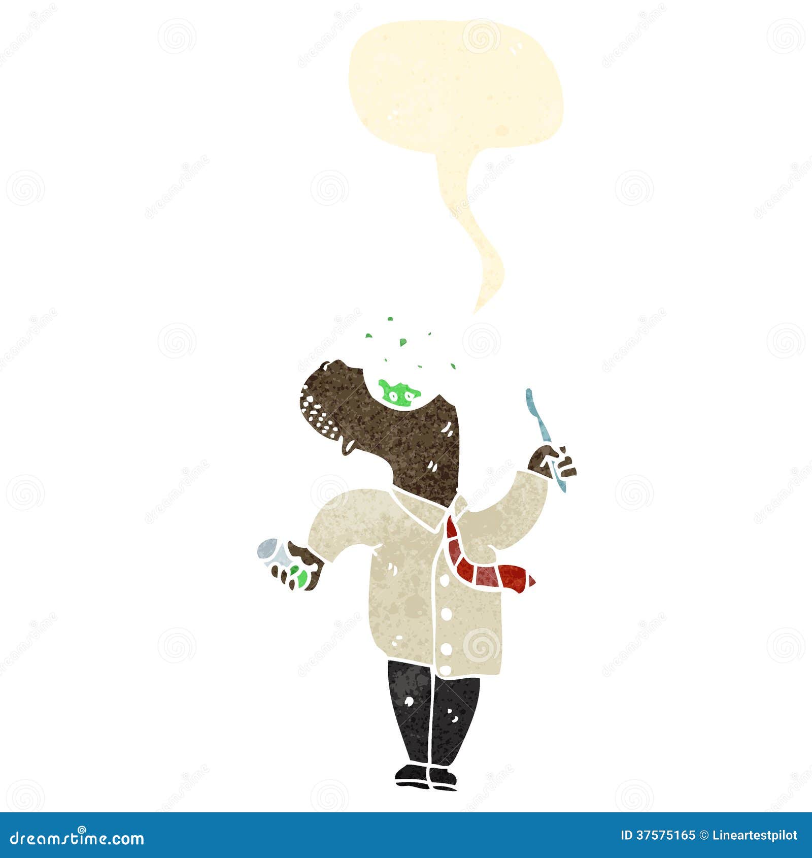 Cartoon Man Gargling Mouth Wash Stock Vector - Illustration of speaking ...