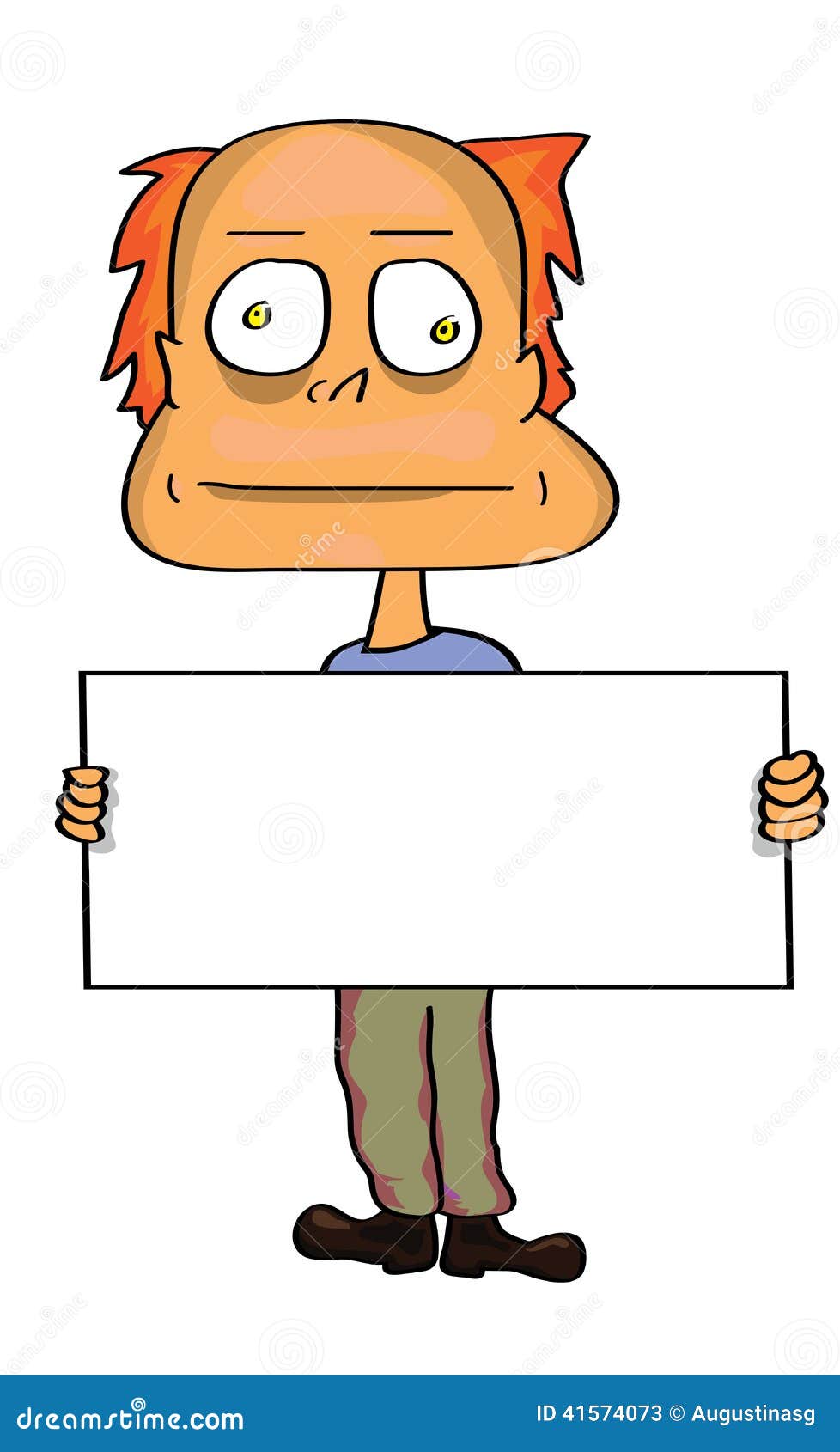 Cartoon man illustration stock illustration. Illustration of tease ...