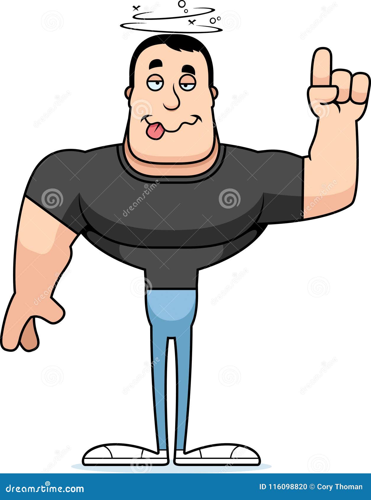 Cartoon Drunk Man stock vector. Illustration of clipart - 116098820