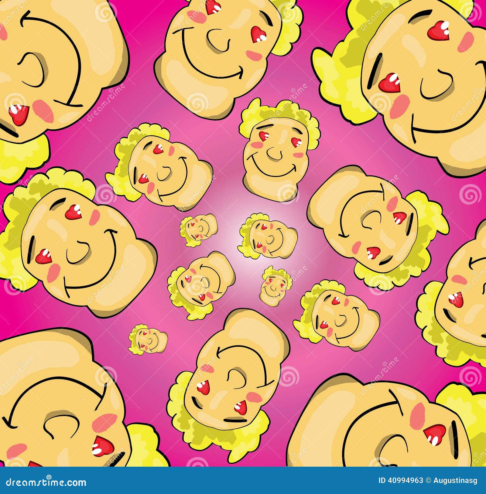 Cartoon man pattern stock illustration. Illustration of cartoon - 40994963