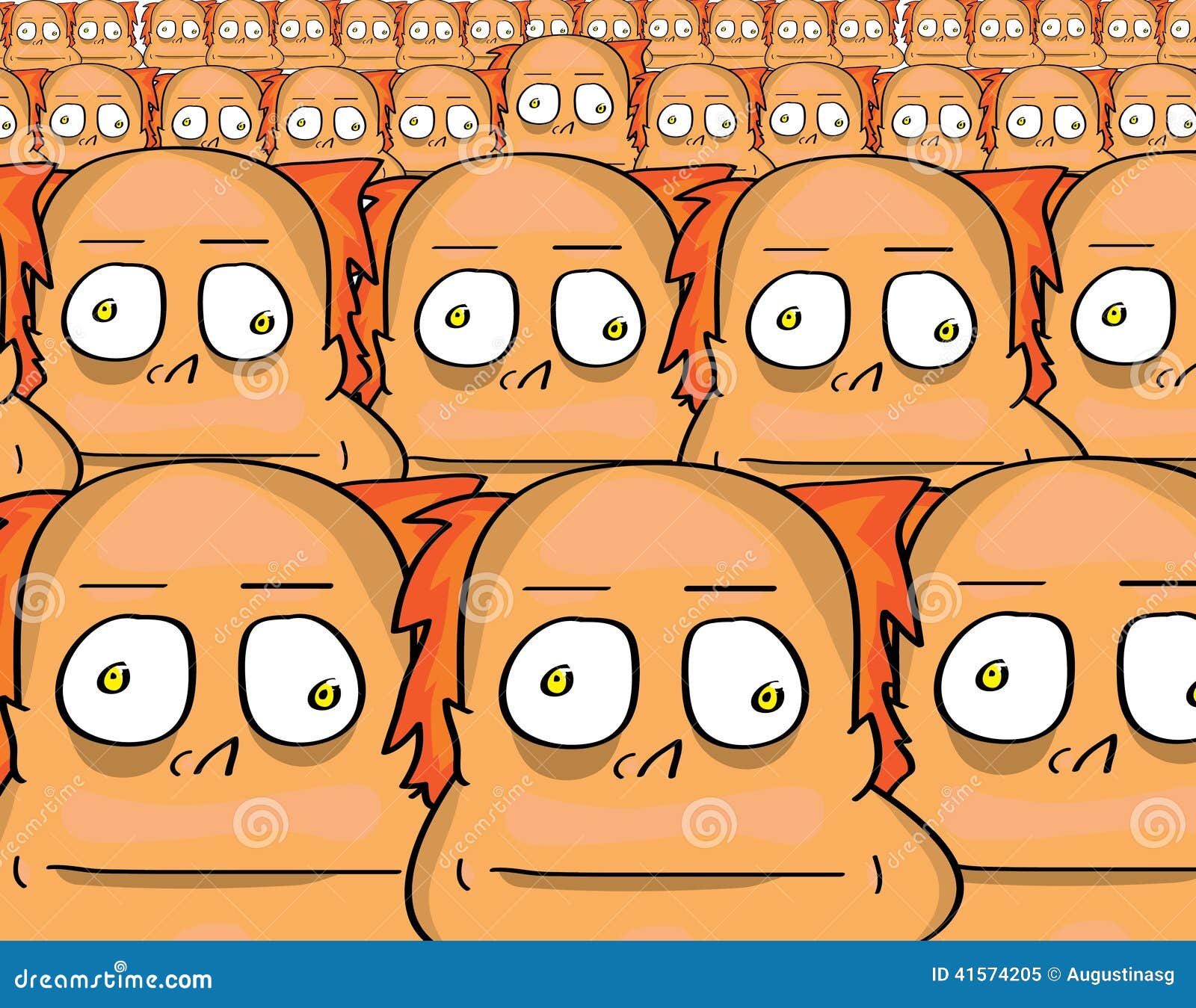 Cartoon man pattern stock illustration. Illustration of joker - 41574205