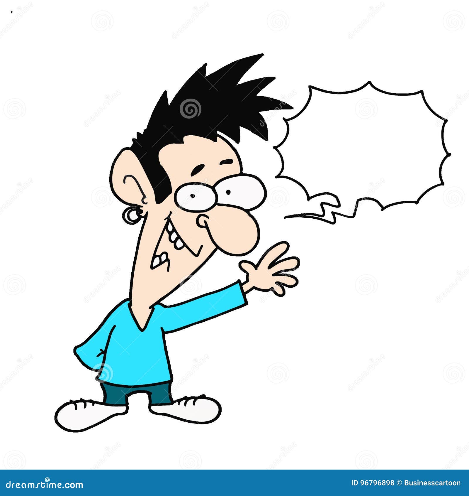 Cartoon Man Speech Bubble Stock Illustrations – 26,837 Cartoon Man ...