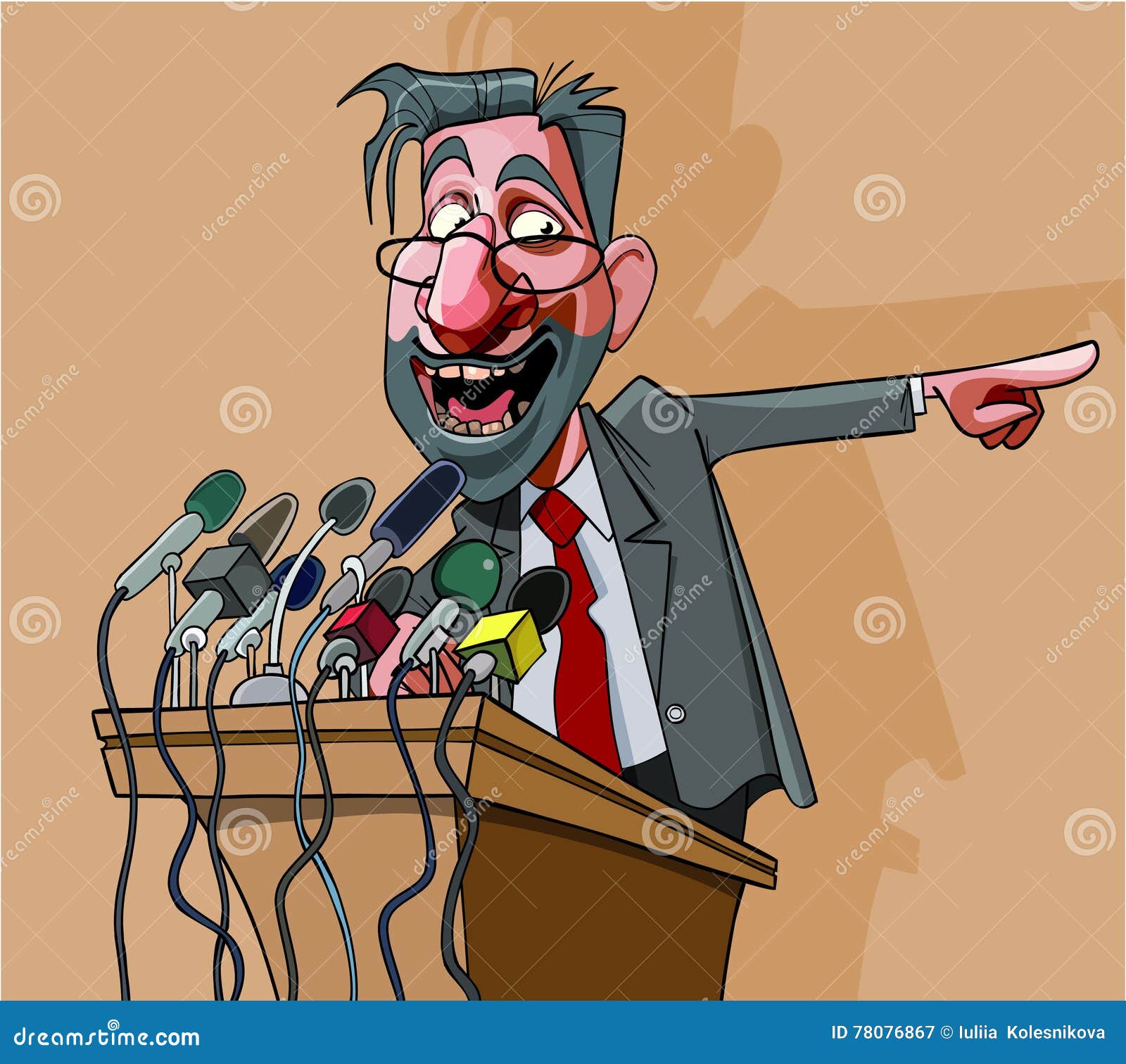 3d Speaker Says To Interlocutor About Success Royalty-Free Stock Photo ...