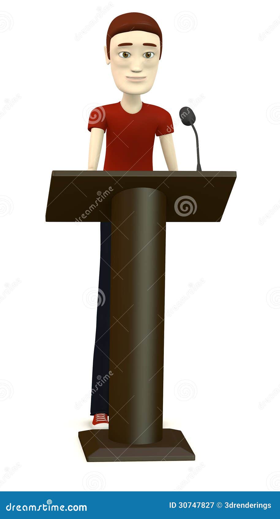 Cartoon man talking stock illustration. Illustration of speech - 30747827