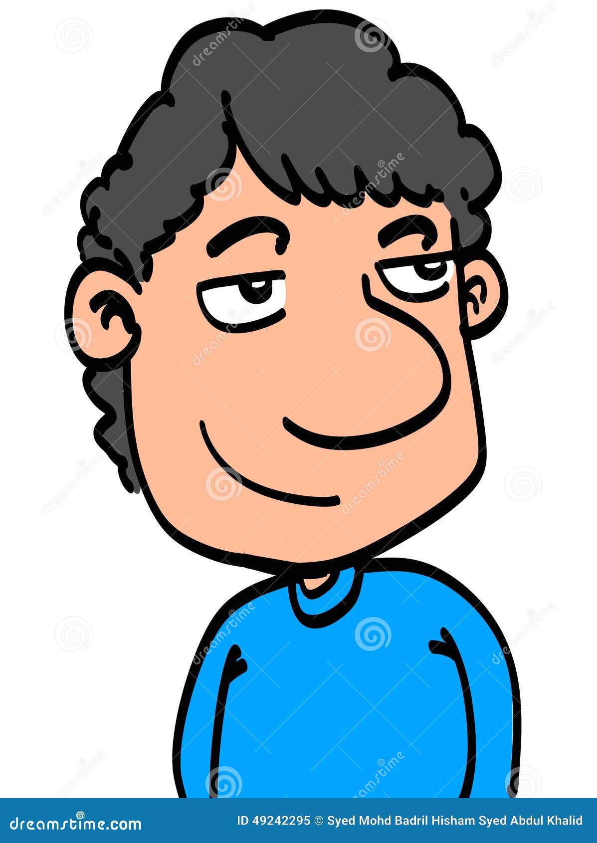 Cartoon man stock illustration. Illustration of cartoon - 49242295