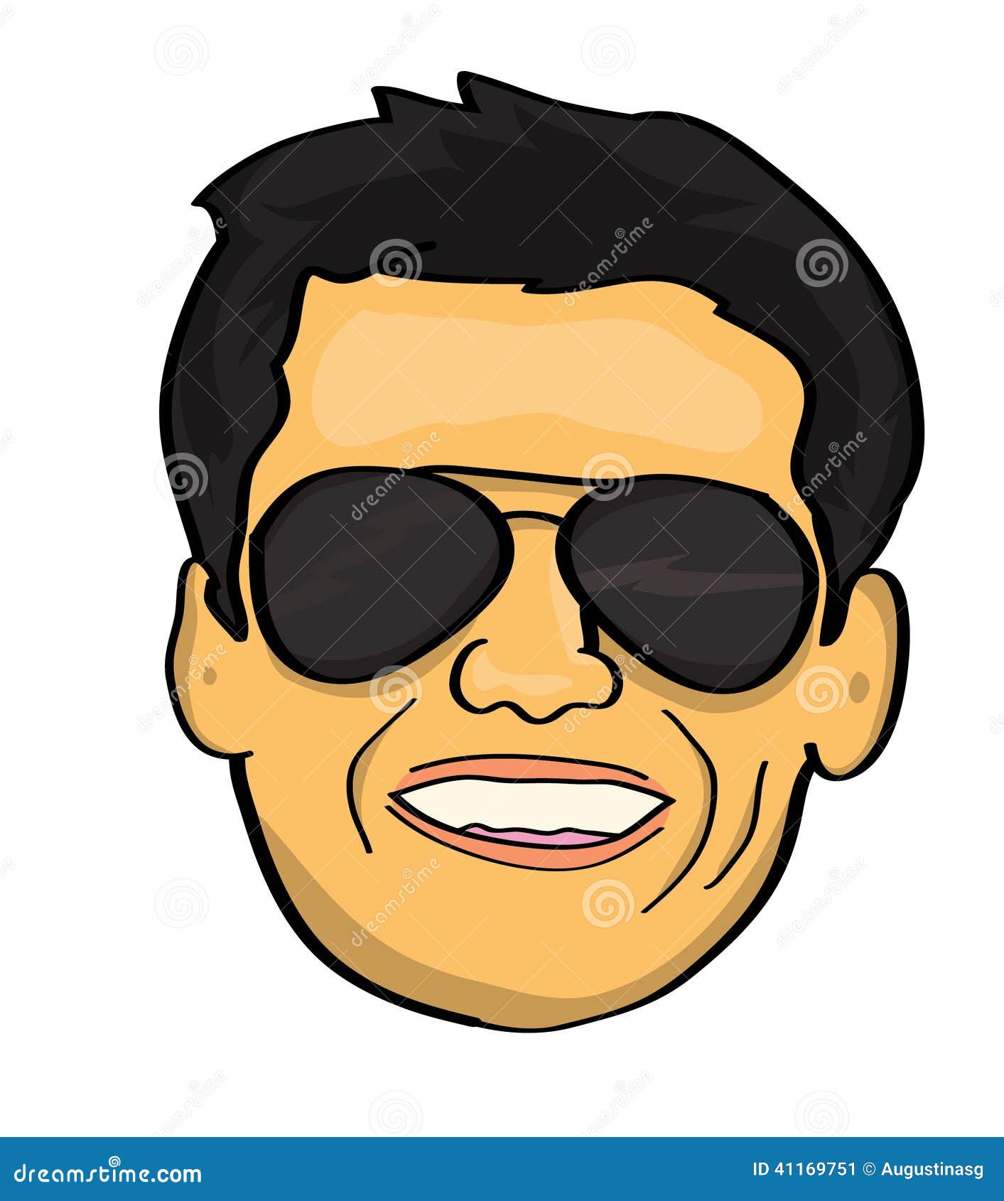 Cartoon man stock illustration. Illustration of frame - 41169751