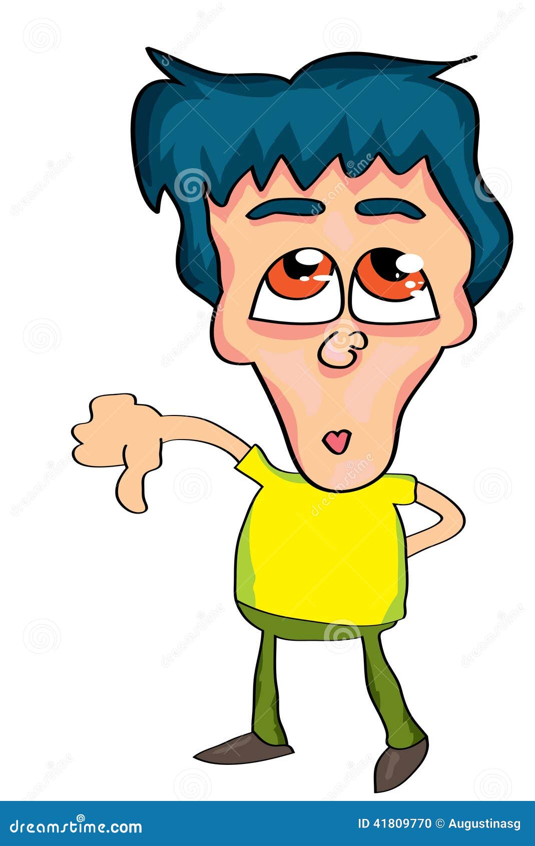 Cartoon Man Royalty-Free Illustration | CartoonDealer.com #41809770