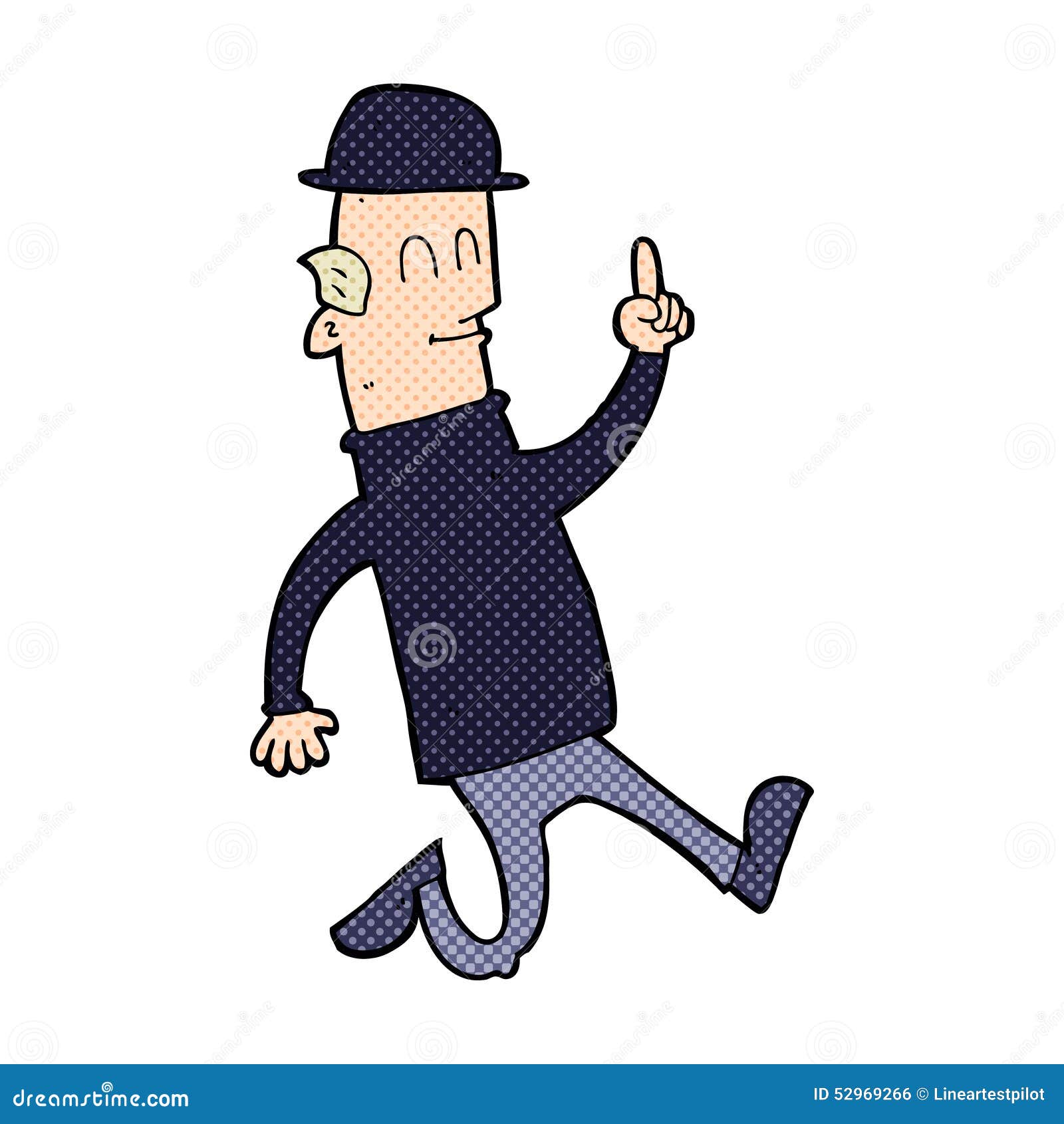 3D Cop Wearing British Bobby Hat Stock Image | CartoonDealer.com #145312579