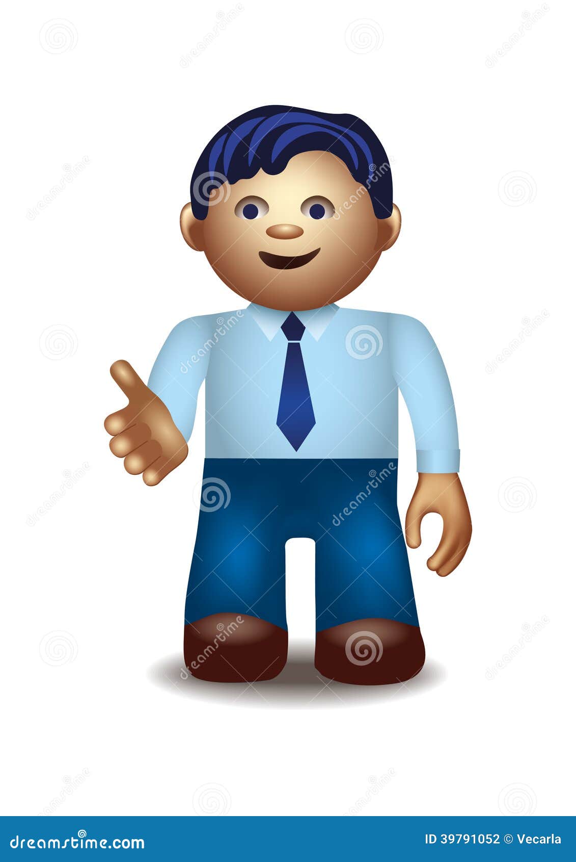 Cartoon Manager Character Kit. Office Managers Creation Constructor ...