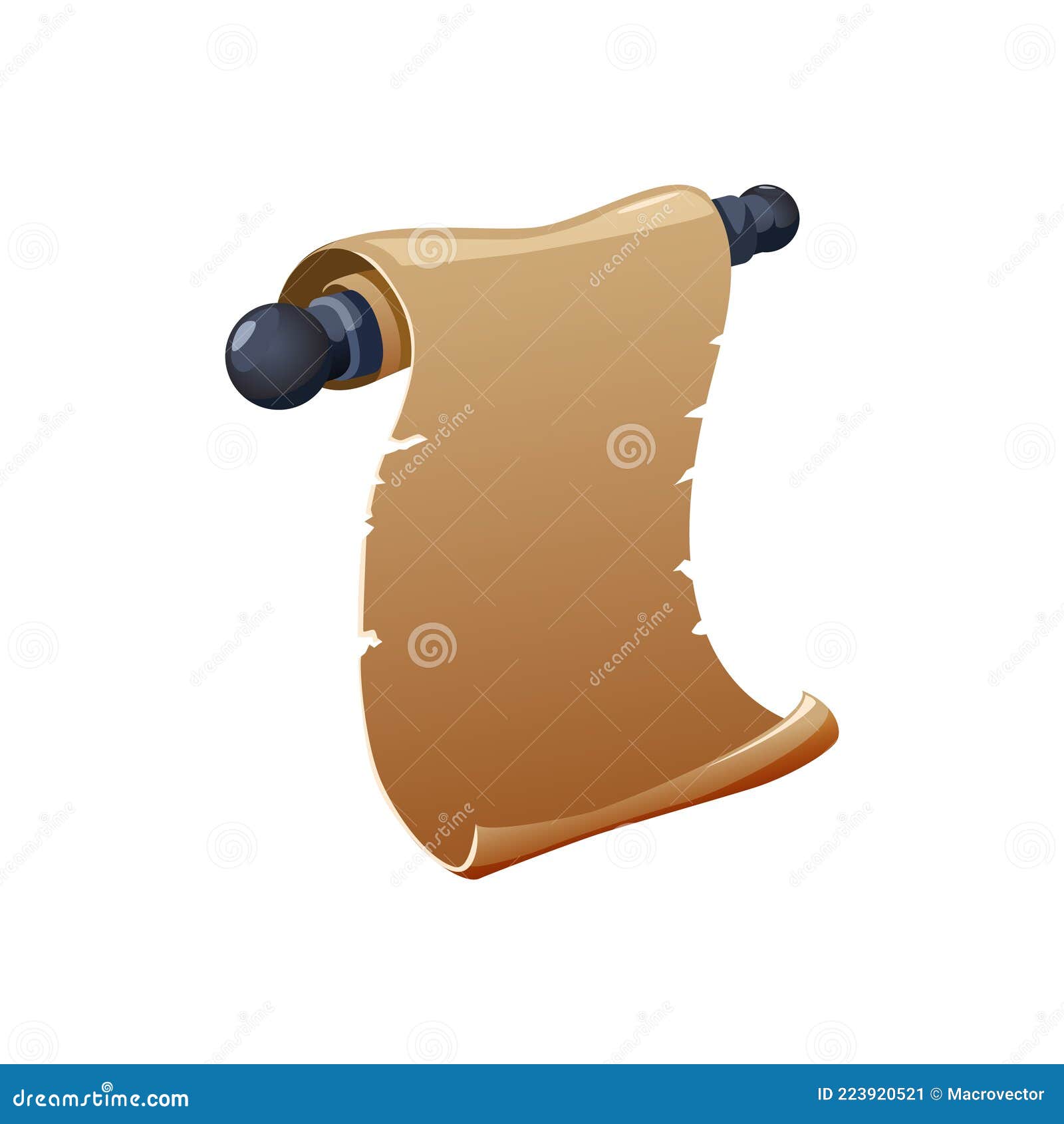 Cartoon Manuscript Illustration Stock Vector - Illustration of emblem ...