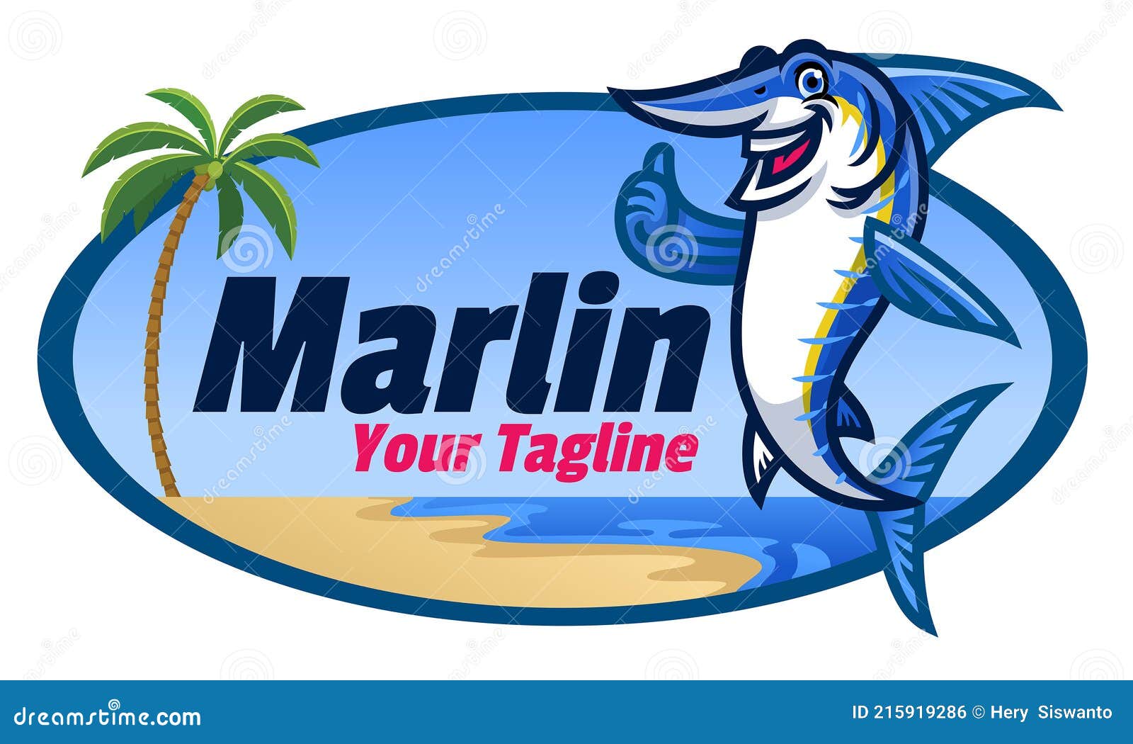 Cartoon Marlin Royalty-Free Stock Photo | CartoonDealer.com #5240985