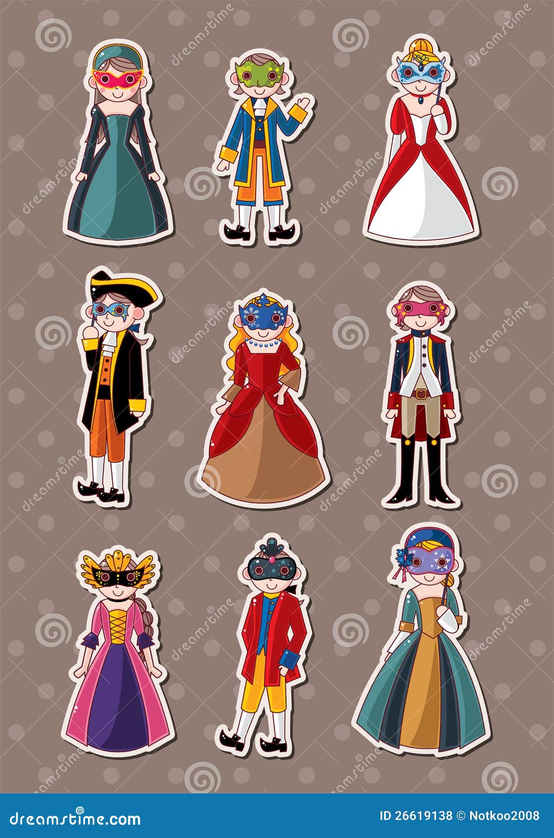 Cartoon Man With Mask Showing A World Map With Viral Epidemic Points ...