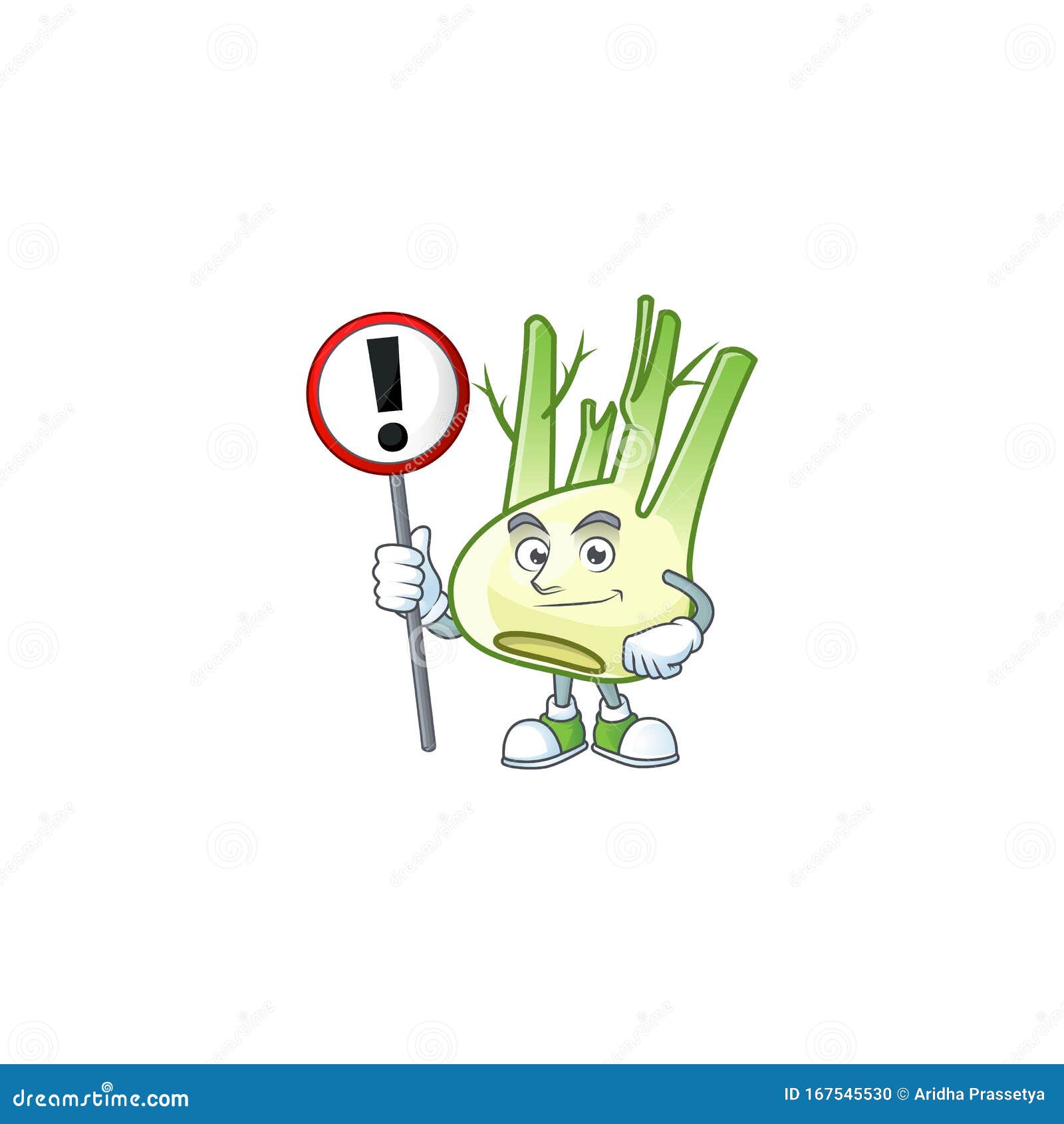 Cartoon Maskottchen Bringen Schild in Die Hand Vektor Abbildung ...