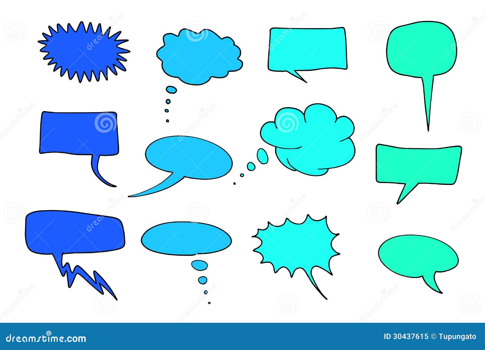 Cartoon message stock vector. Illustration of copyspace - 30437615