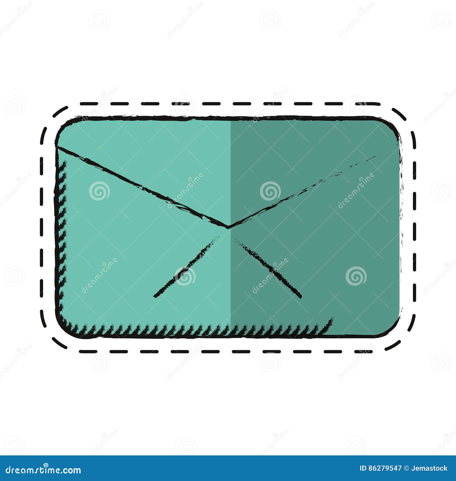 Cartoon Message Text Box Mail Notification Inbox Icon 3d Render Stock ...