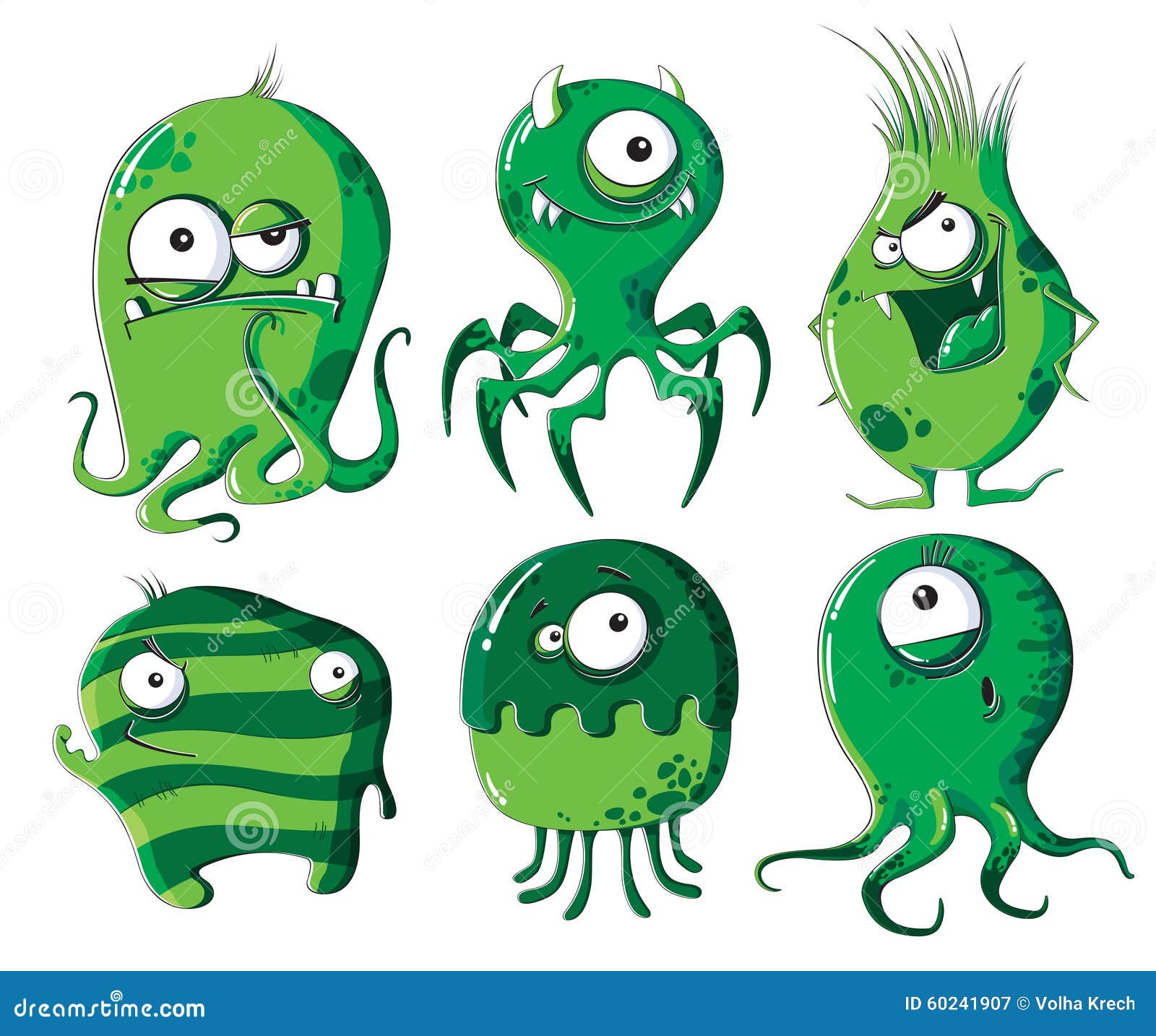 Microbes Vector Illustration | CartoonDealer.com #47121310