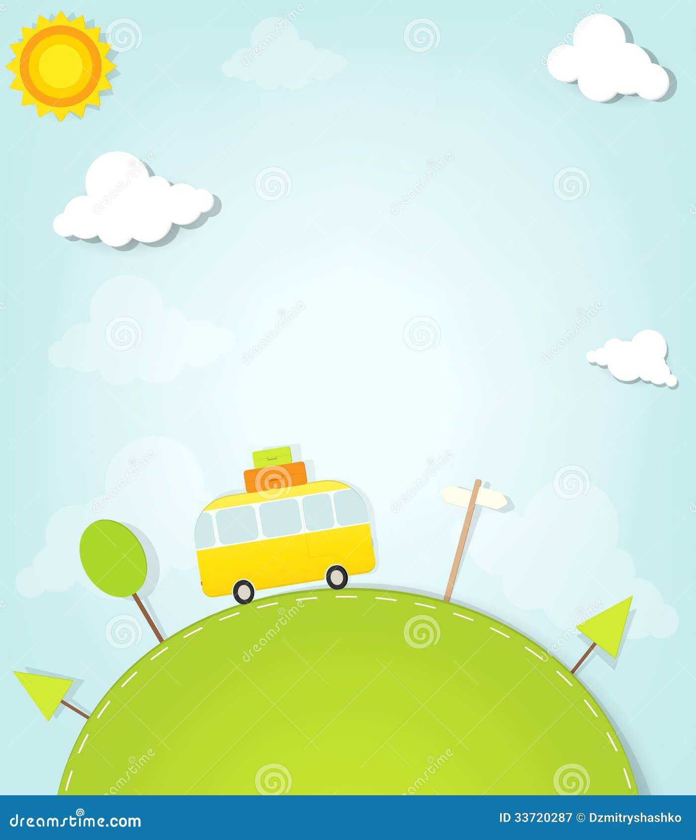 Peace Minivan Line And Solid Icon. Bus With Peace Symbol Vector ...