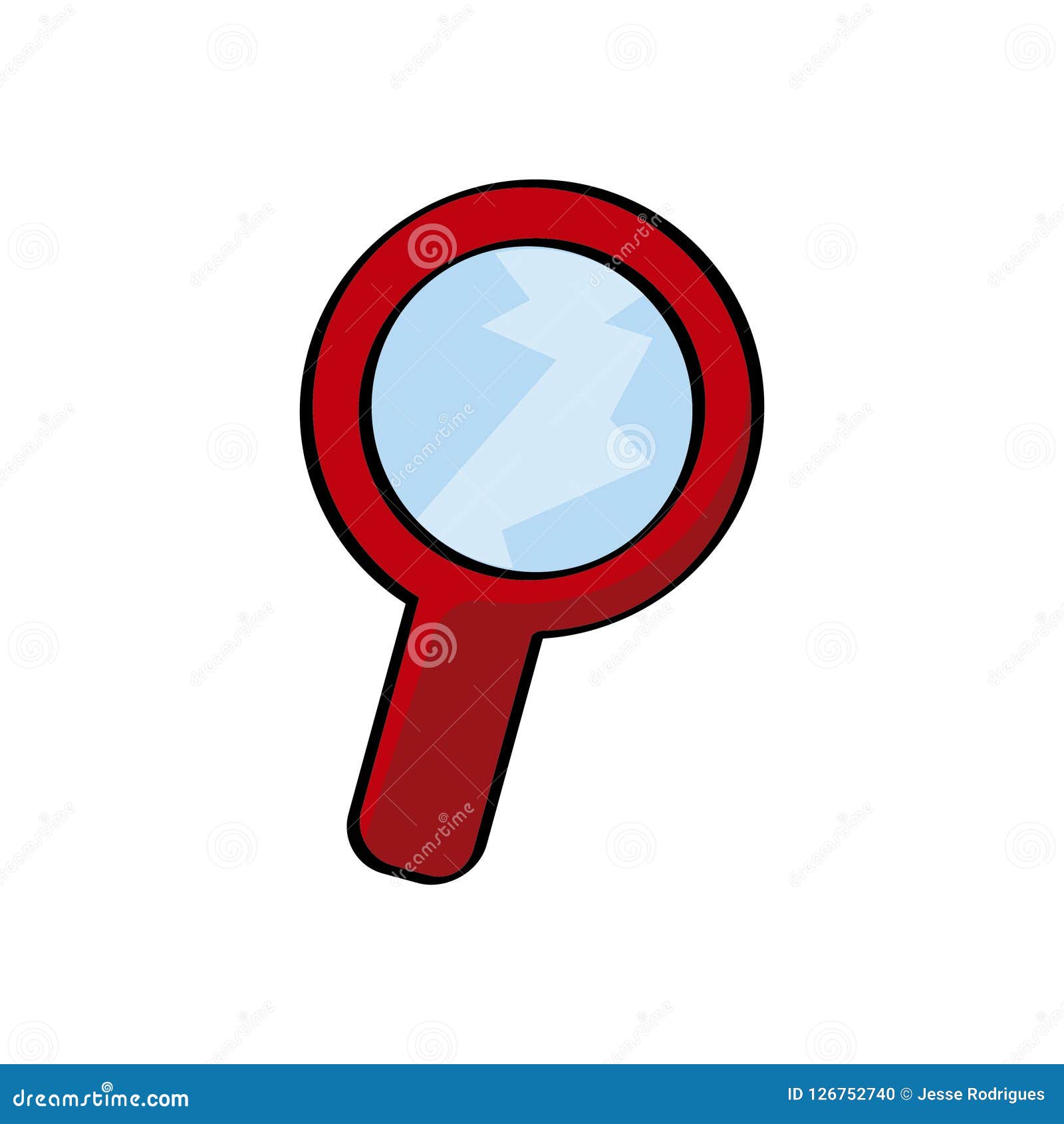 Cartoon of Mirror. Vector Art Stock Illustration - Illustration of cute ...