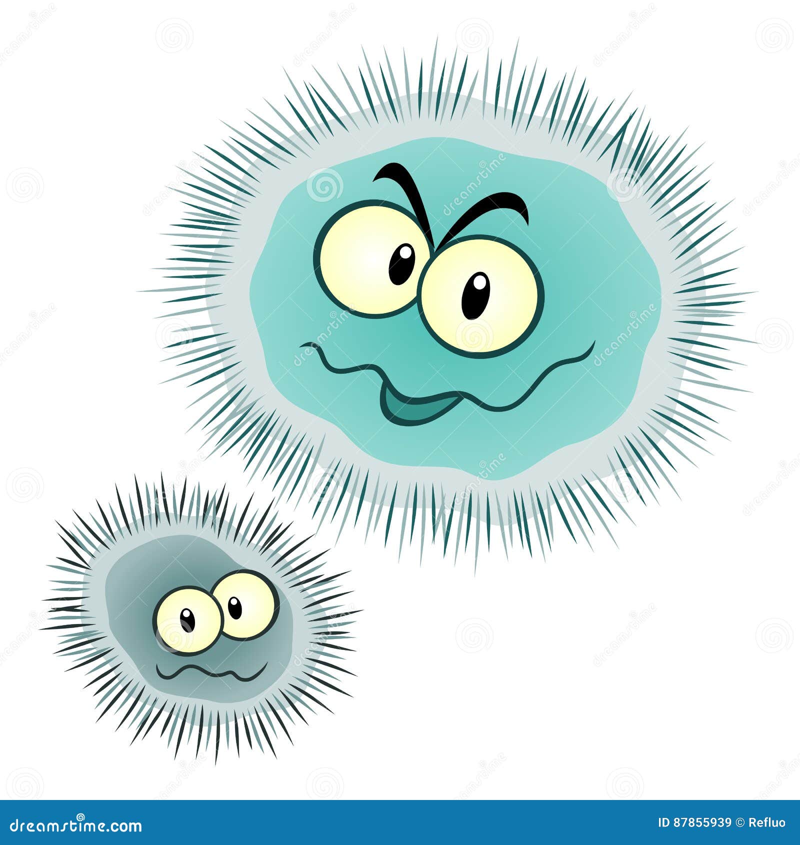 Cartoon mold stock vector. Illustration of danger, cartoon - 87855939