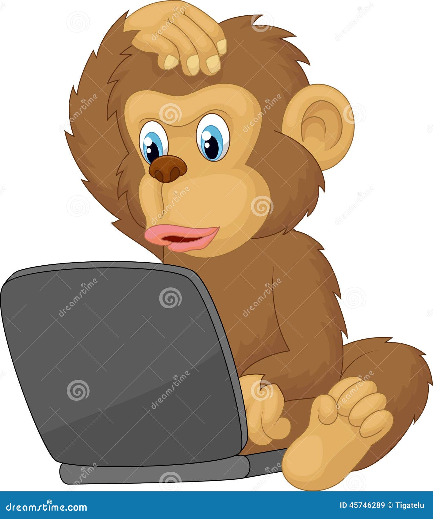 Monkey Laptop