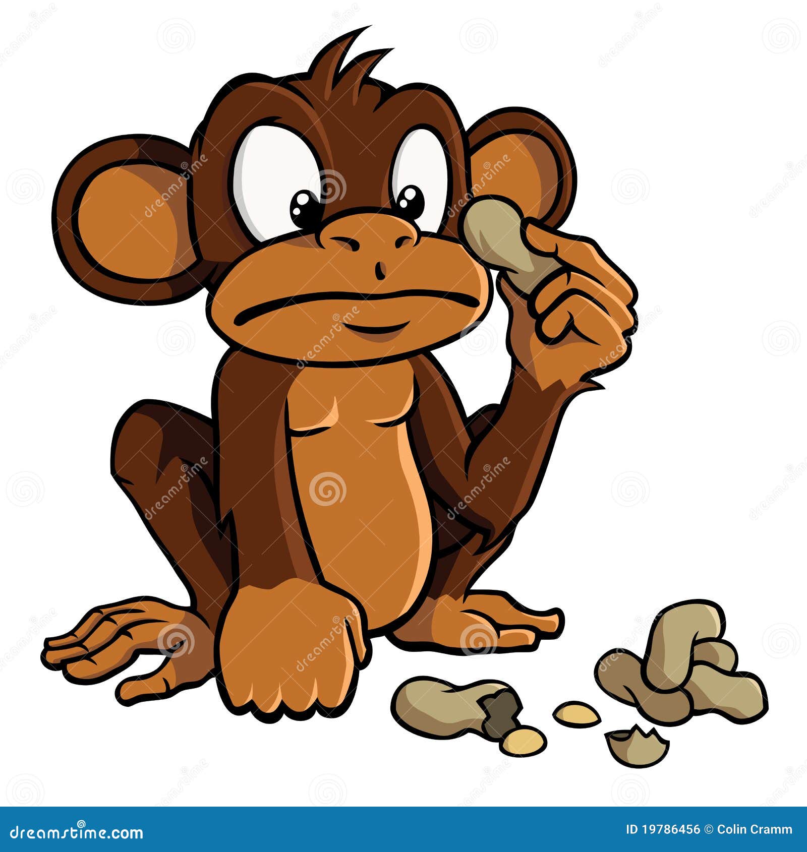 Monkey Clip Art Upset