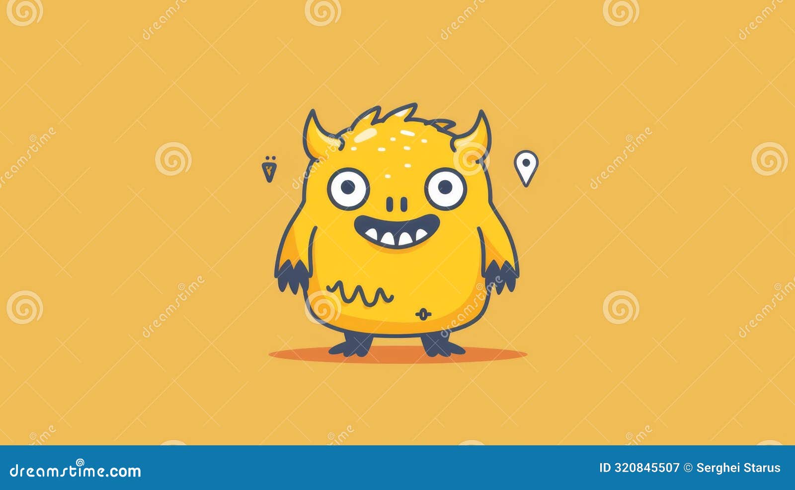 Nose Monster Vector. Cartoon Character | CartoonDealer.com #245042976