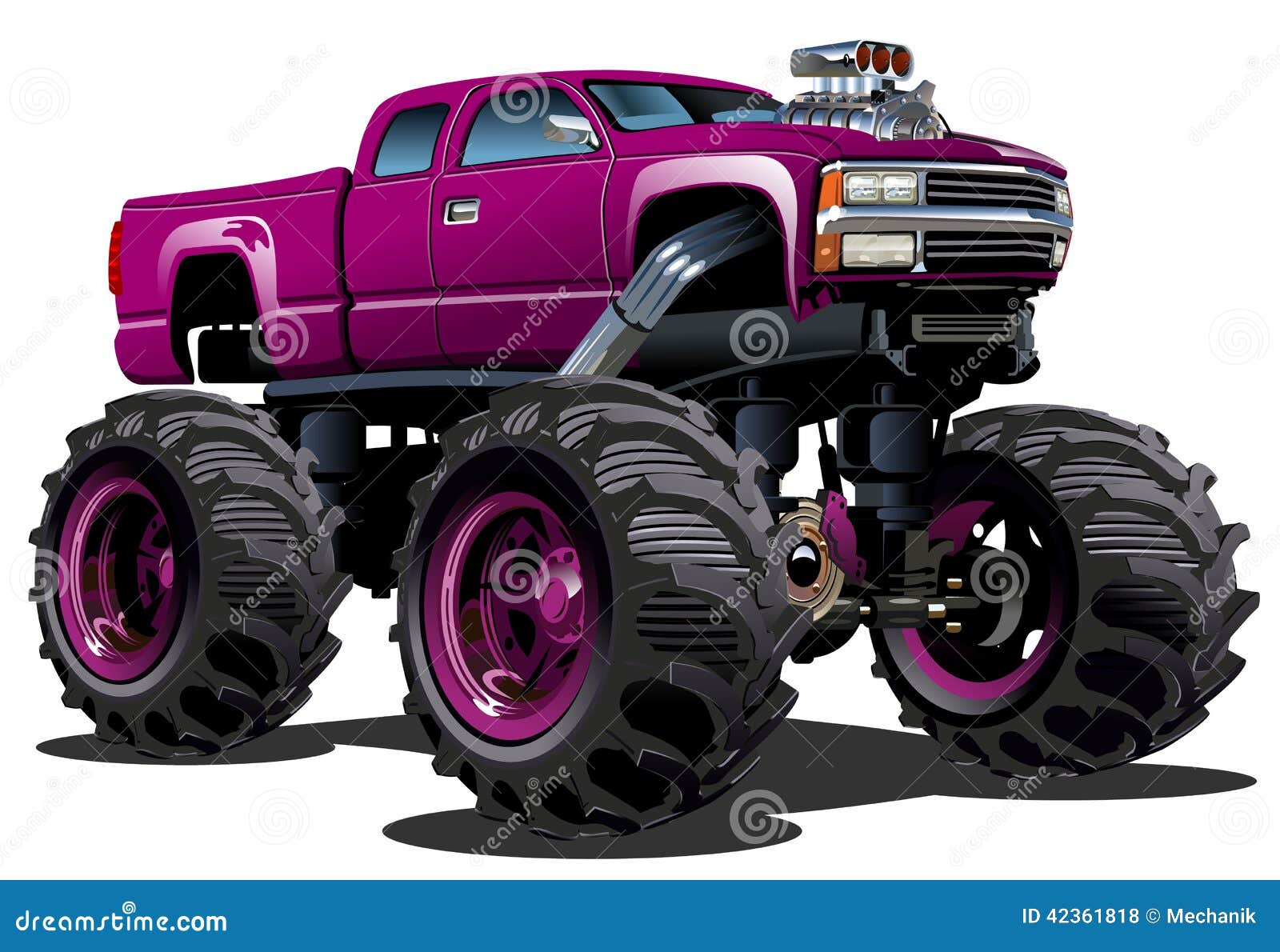 Cartoon Monster Truck