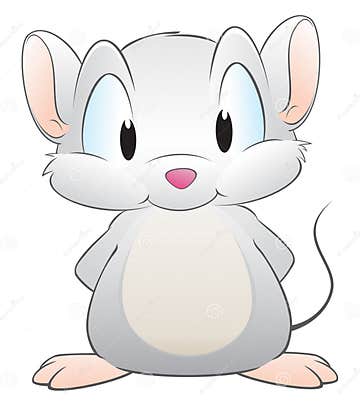 Cartoon Mouse stock vector. Illustration of friendly - 23620588