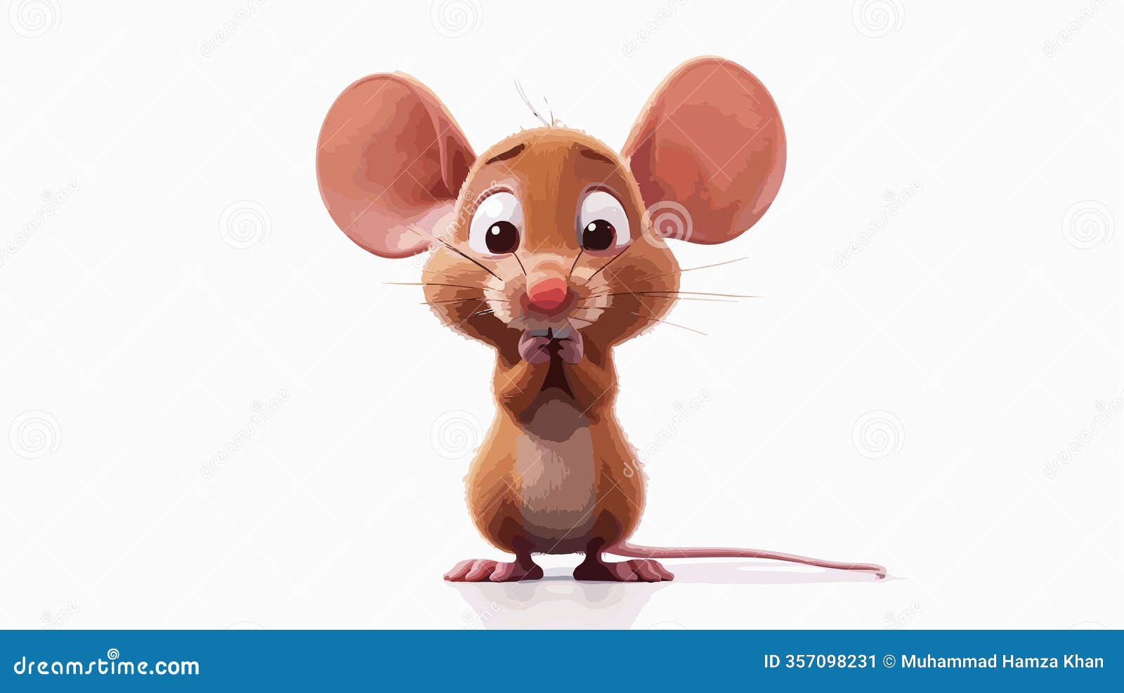 Cartoon Mouse Animation Vector Illustration for Creative Projects Stock ...