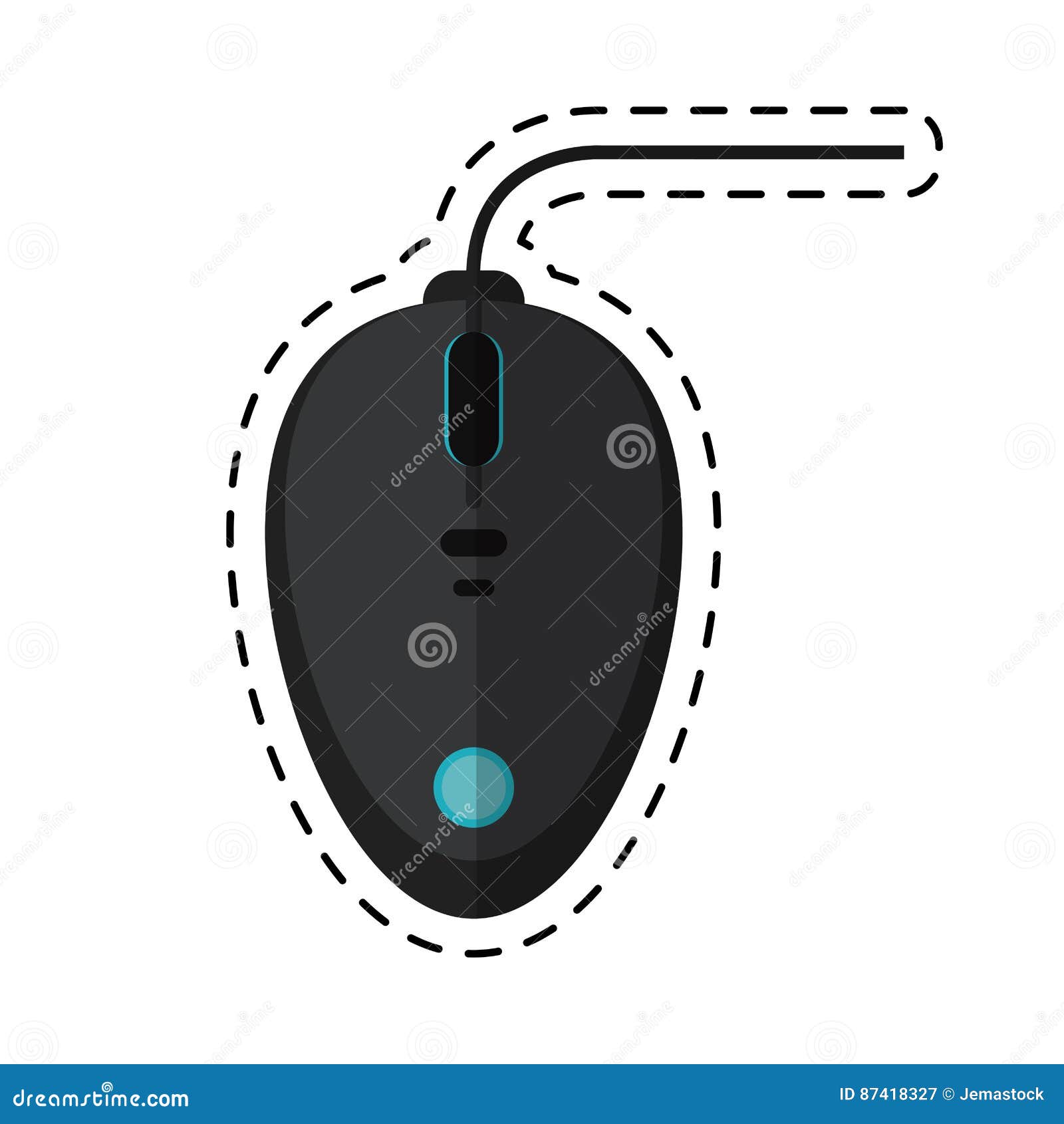 Cartoon Mouse Technology Game Video Stock Vector - Illustration of ...