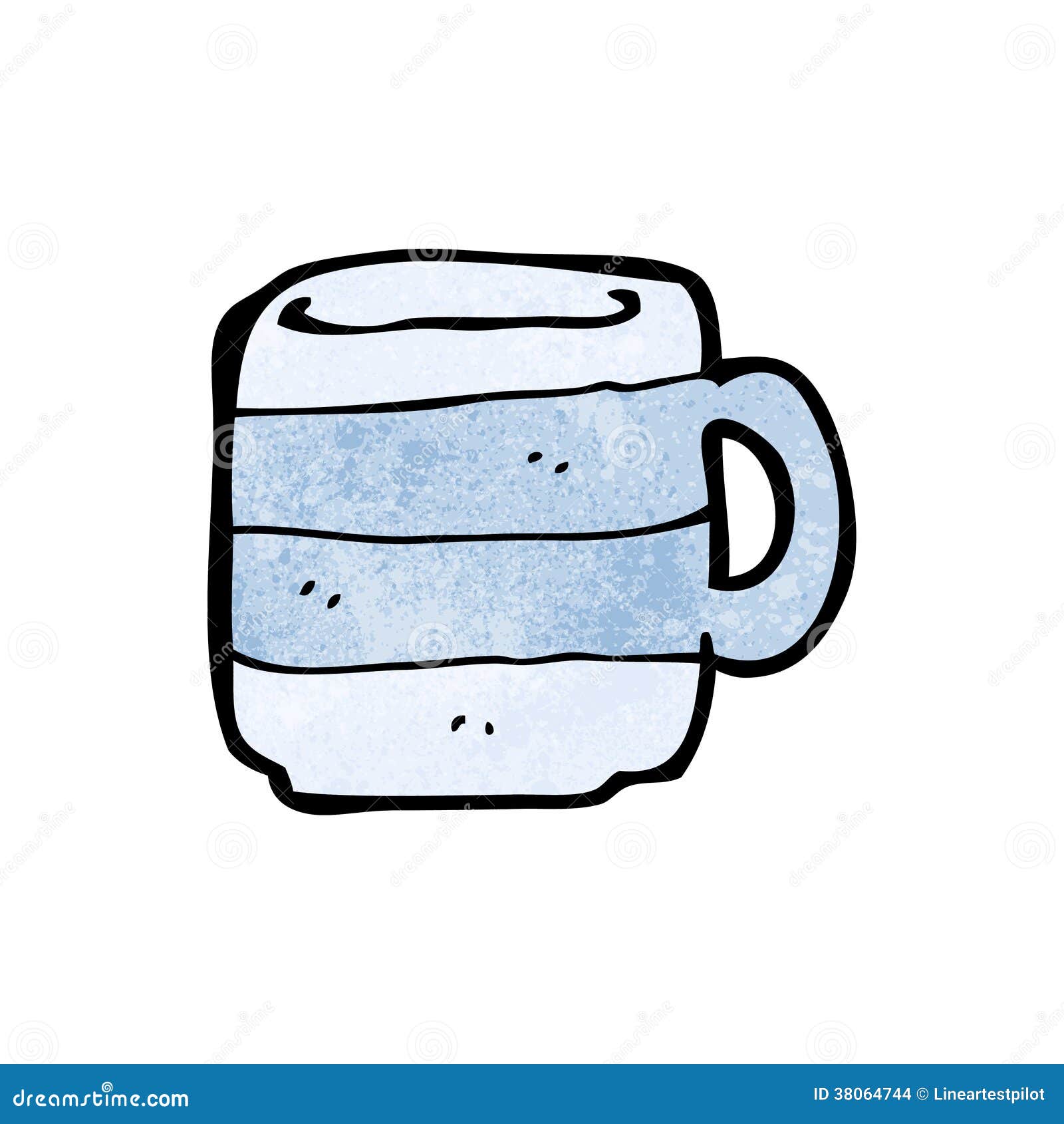 Cartoon Mug Vector Illustration | CartoonDealer.com #38064744