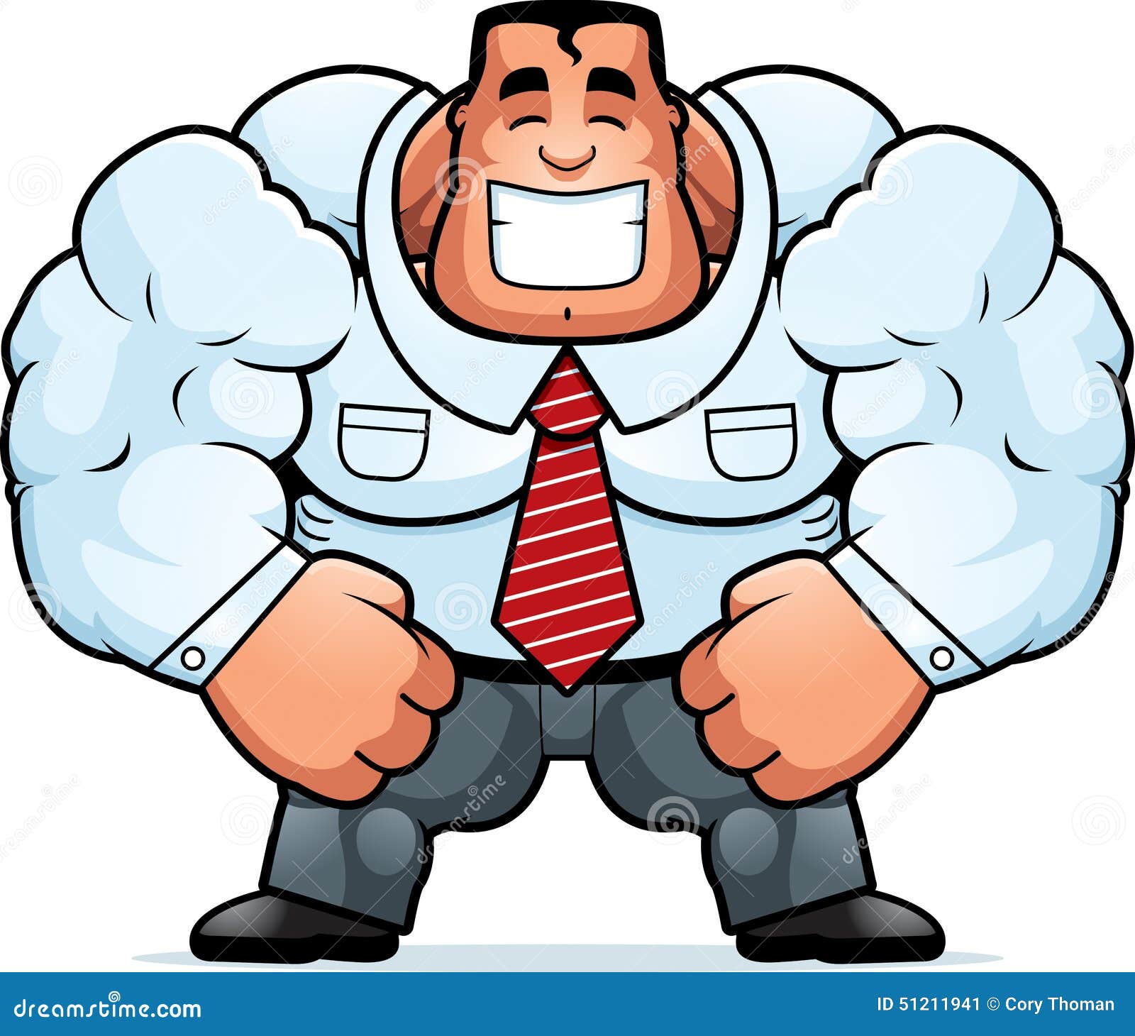 Muscular Boss Stock Illustrations – 344 Muscular Boss Stock ...