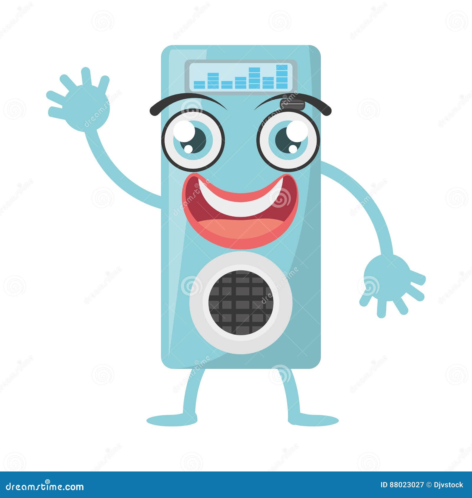 Cartoon music mp3 icon stock illustration. Illustration of play - 88023027