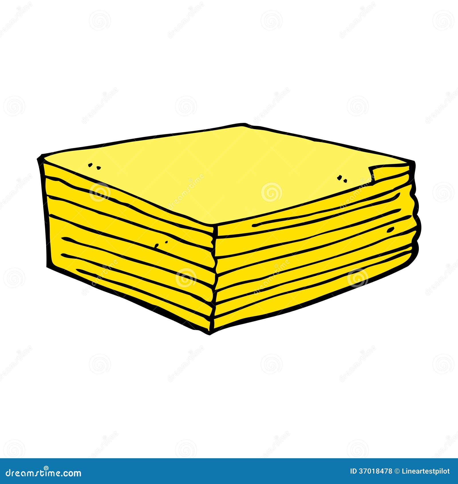 Cartoon note pads stock vector. Illustration of cheerful - 37018478