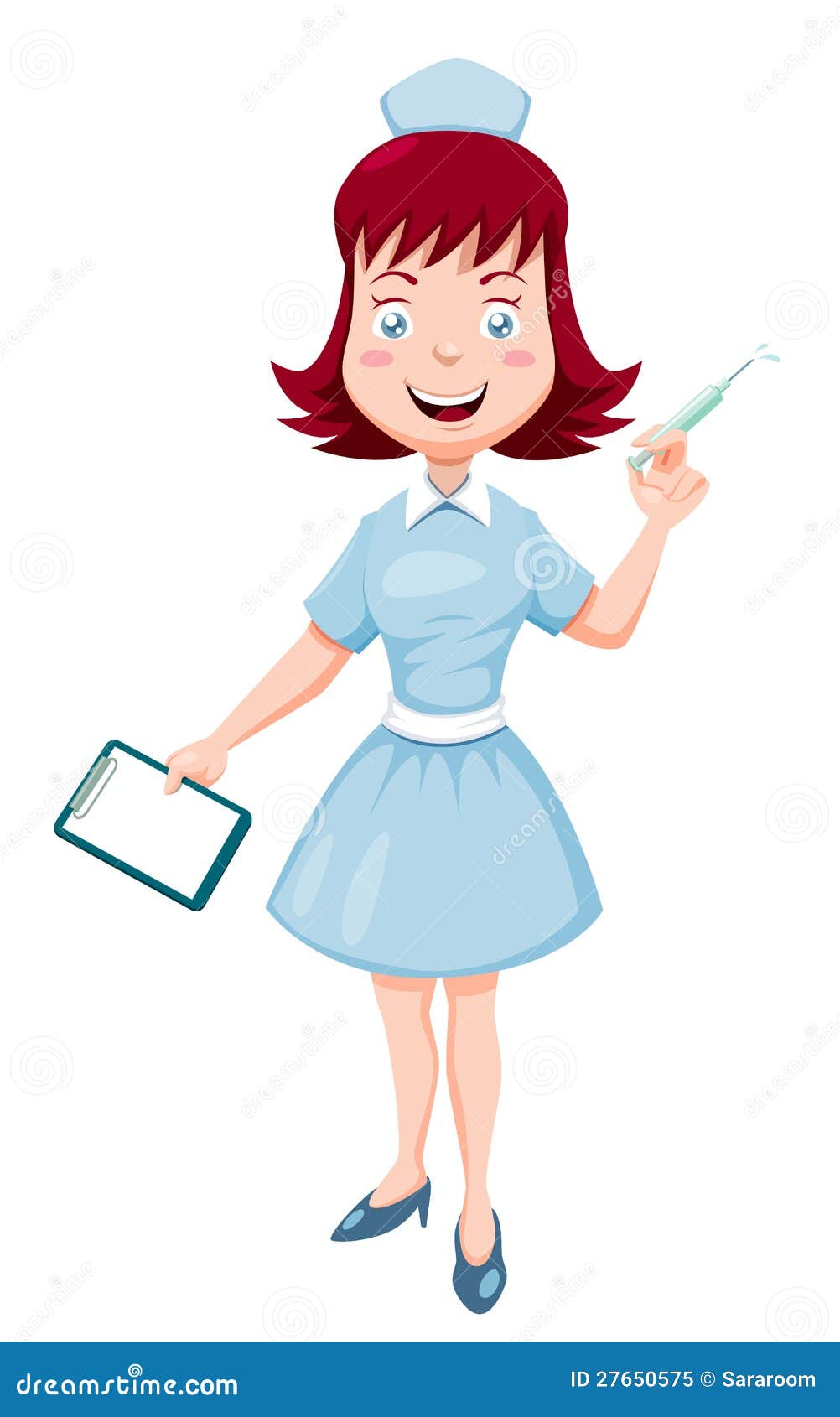 Cartoon Girl Nurse