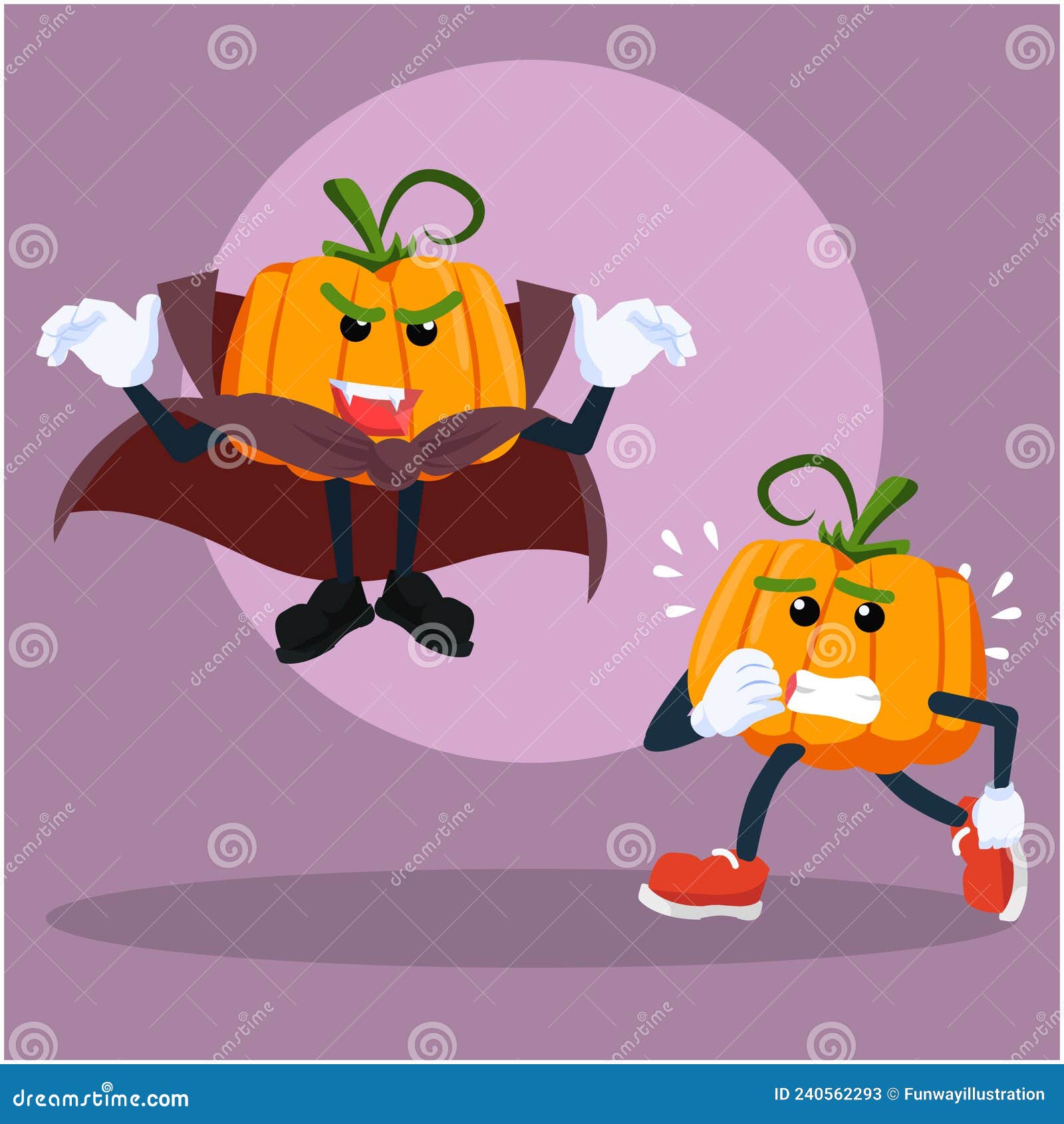 Cartoon Object Living Character Design Vector Stock Vector ...