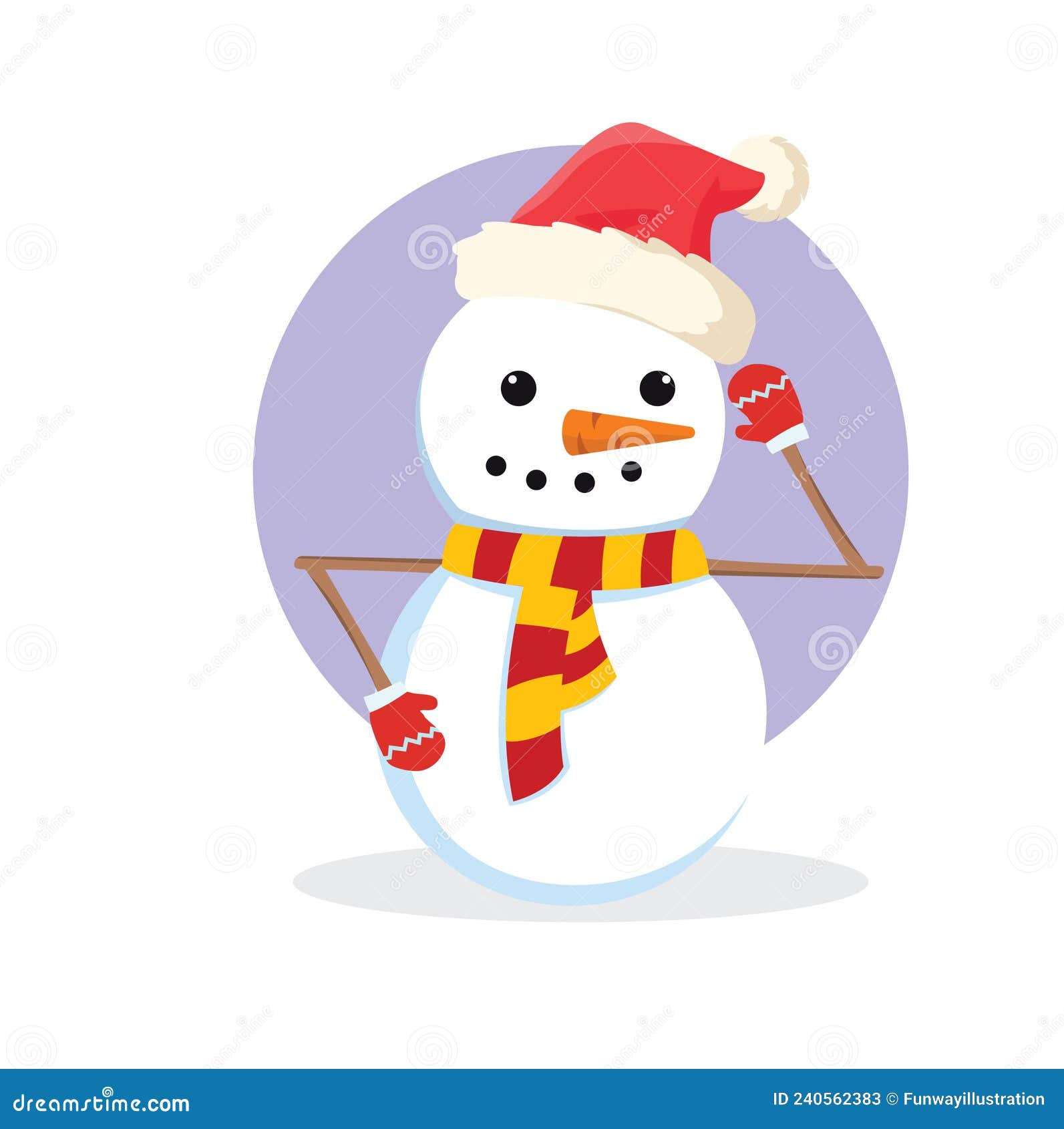 Cartoon Object Living Character Design Vector Stock Vector ...