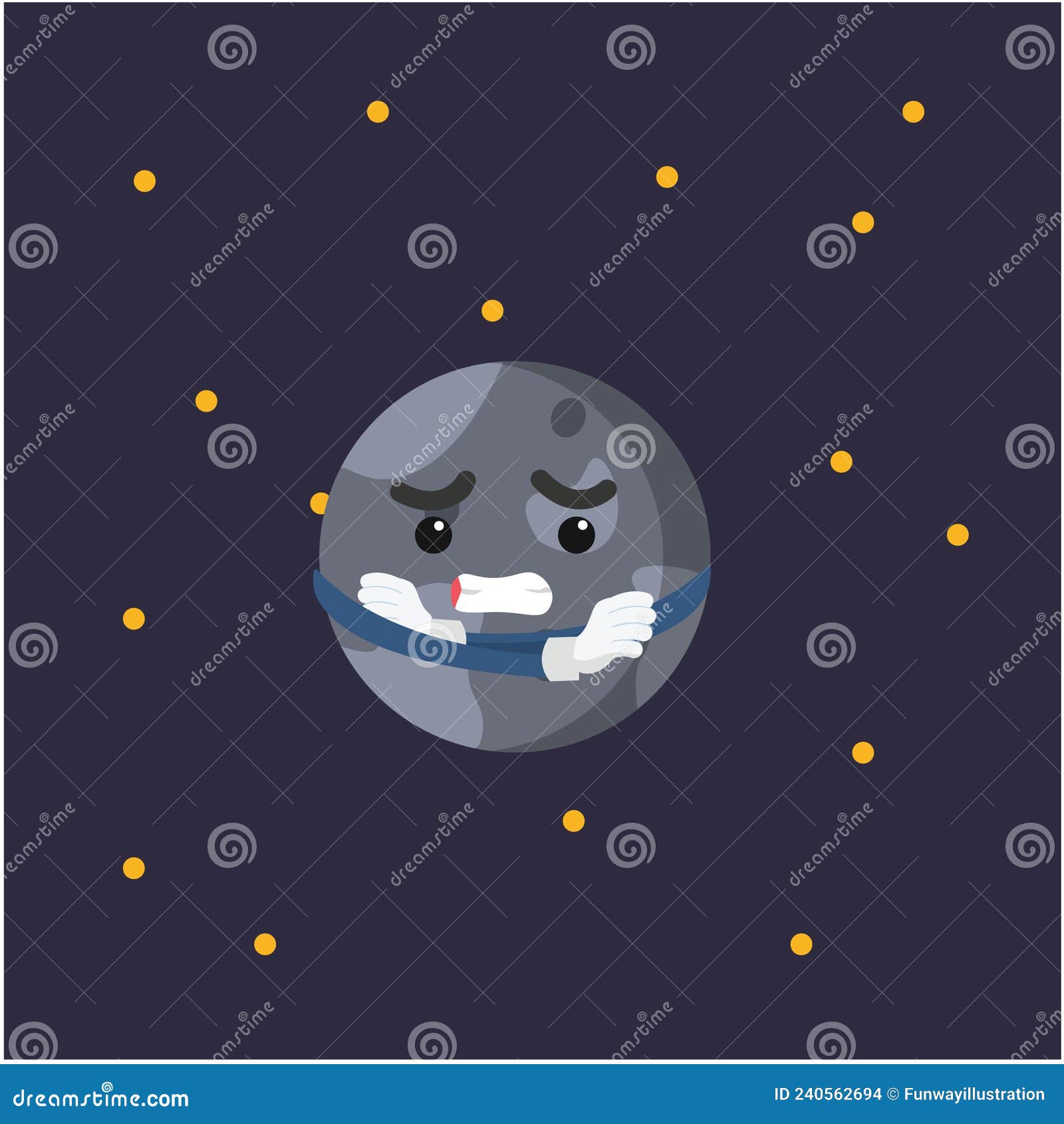 Cartoon Object Living Character Design Vector Stock Vector ...