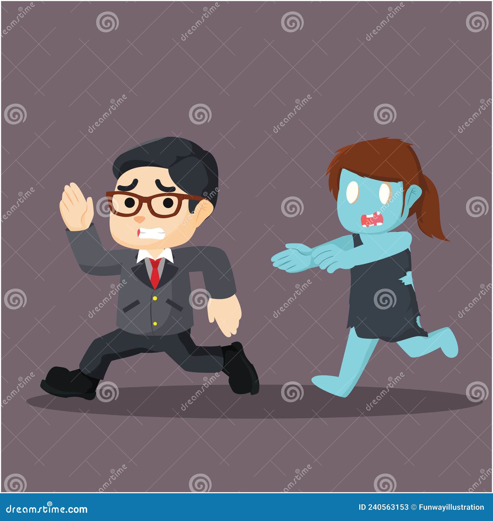 Cartoon Object Living Character Design Vector Stock Vector ...