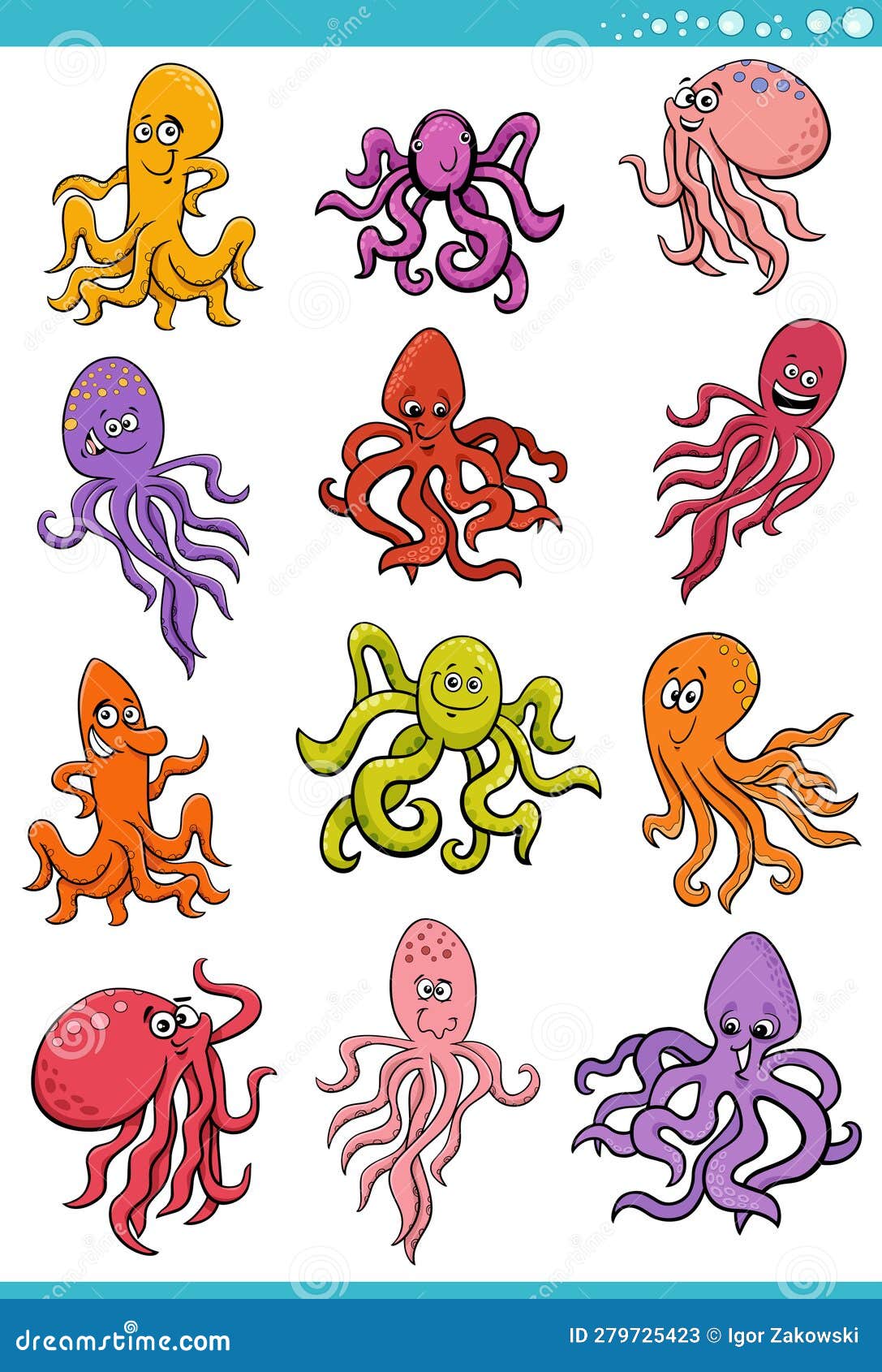 Octopodes Cartoons, Illustrations & Vector Stock Images - 13 Pictures ...