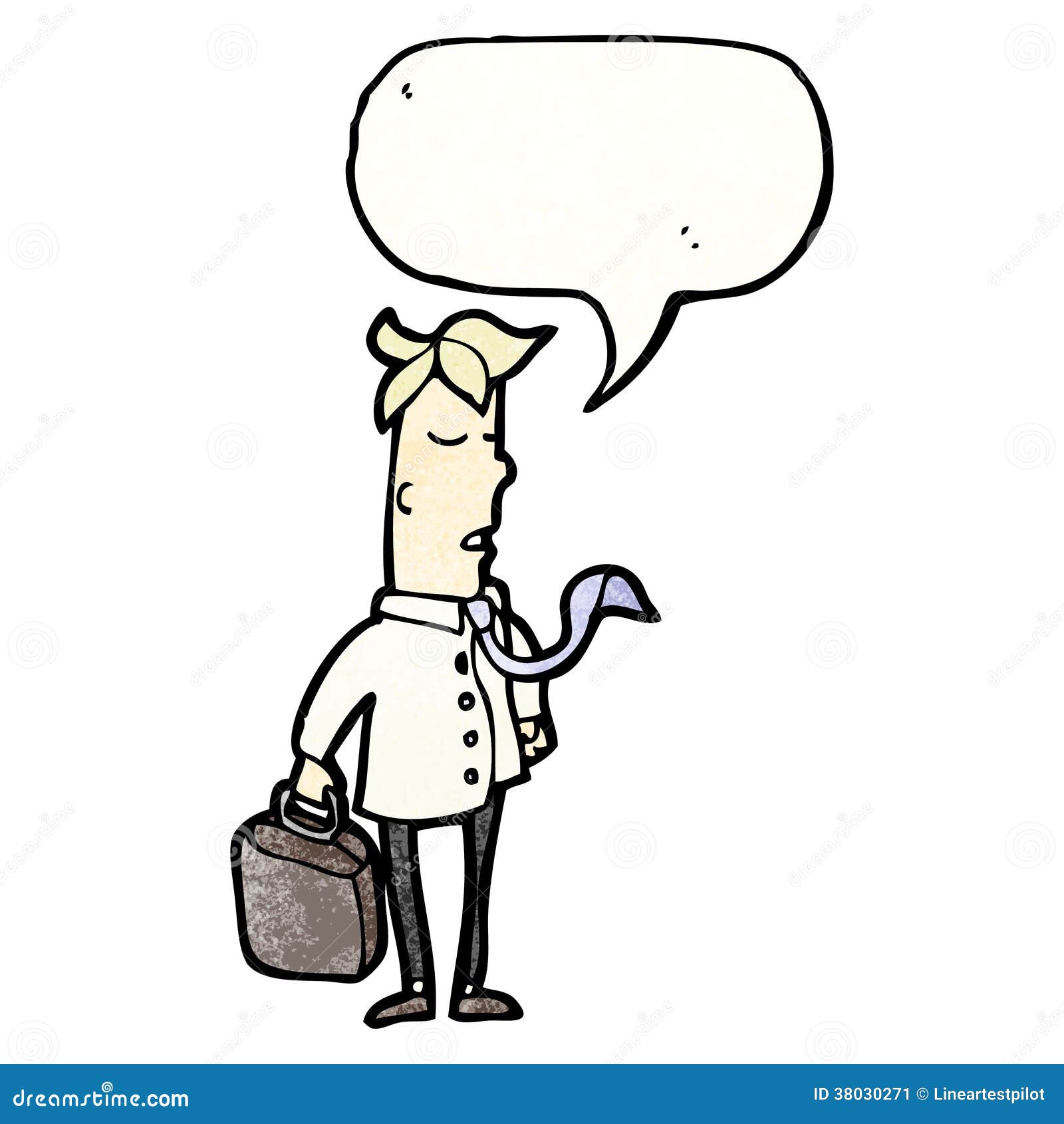 Cartoon office man stock vector. Illustration of cloud - 38030271